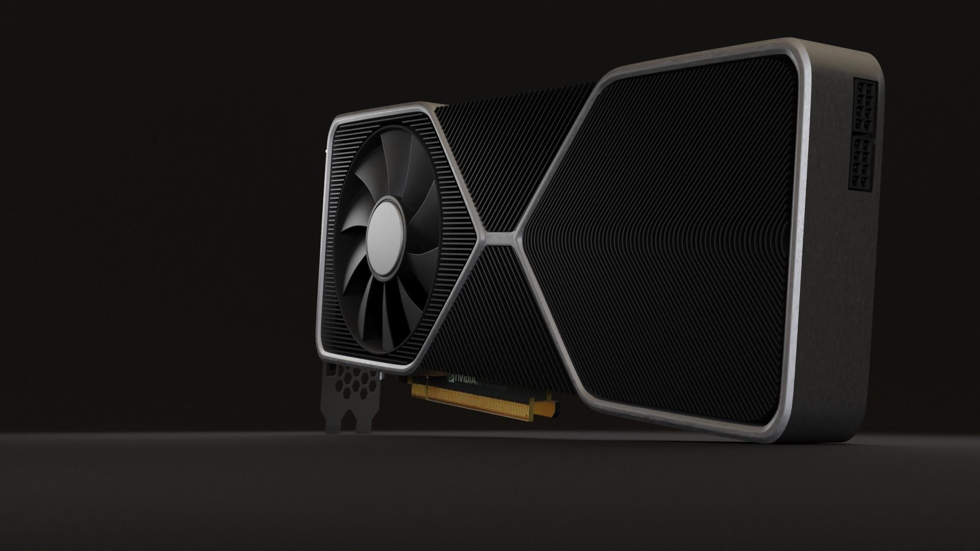 RTX 3080 free 3D model | CGTrader