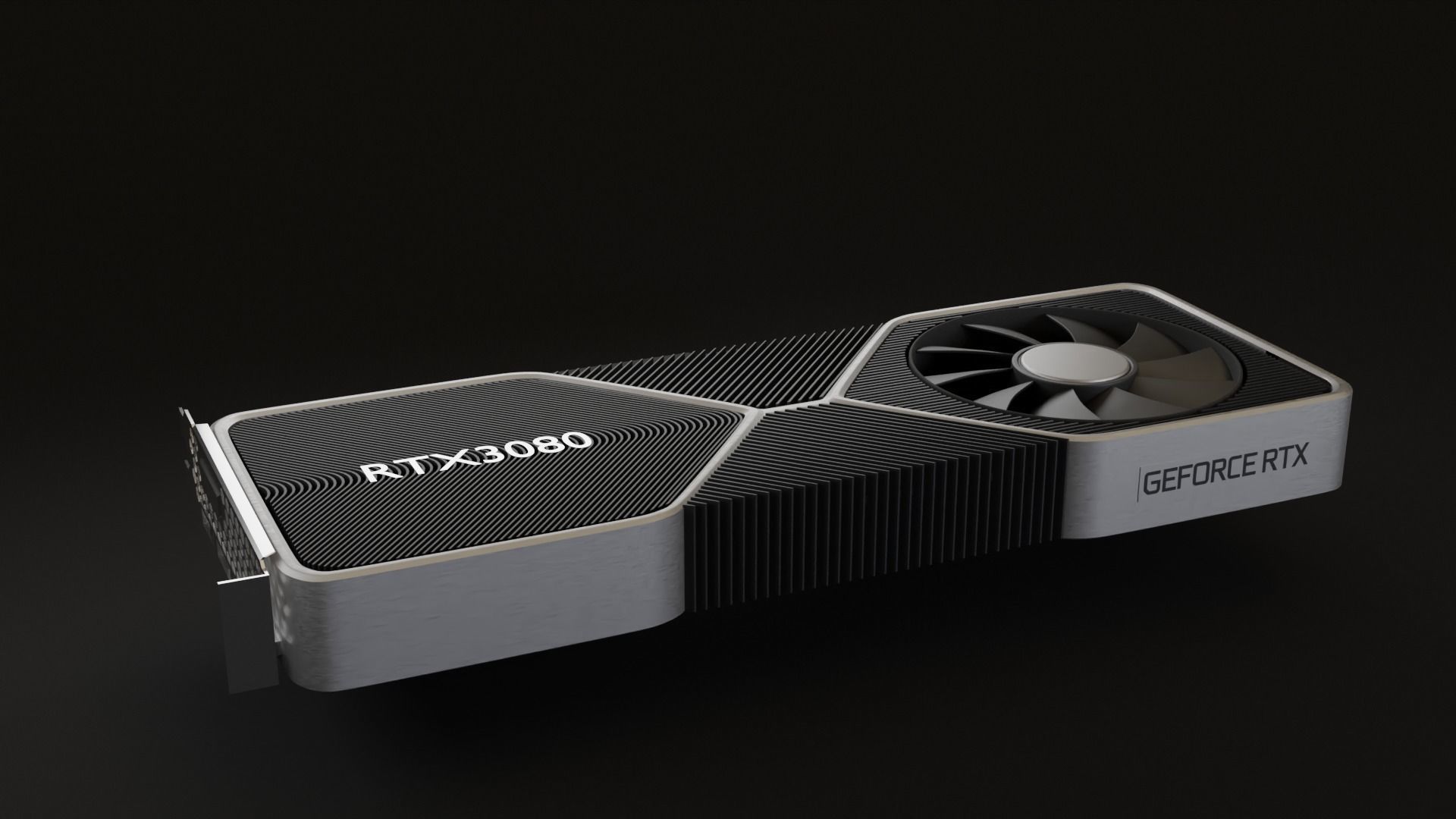 RTX 3080 free 3D model | CGTrader