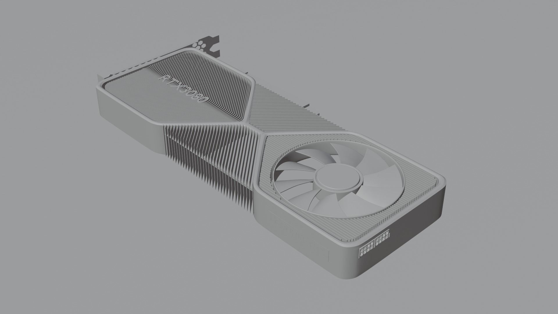 RTX 3080 free 3D model | CGTrader