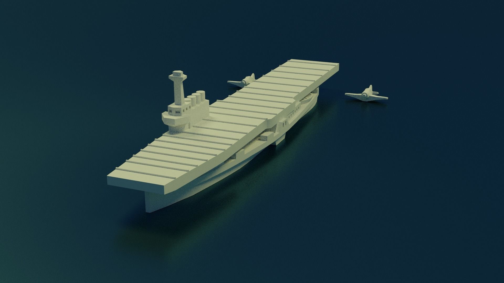 USS Wolverine 3D model 3D printable | CGTrader