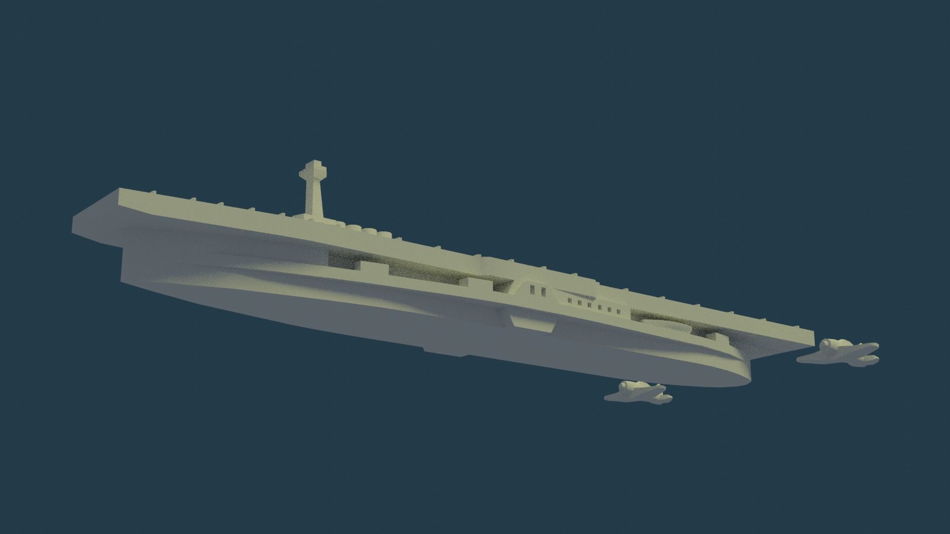 USS Wolverine 3D model 3D printable | CGTrader
