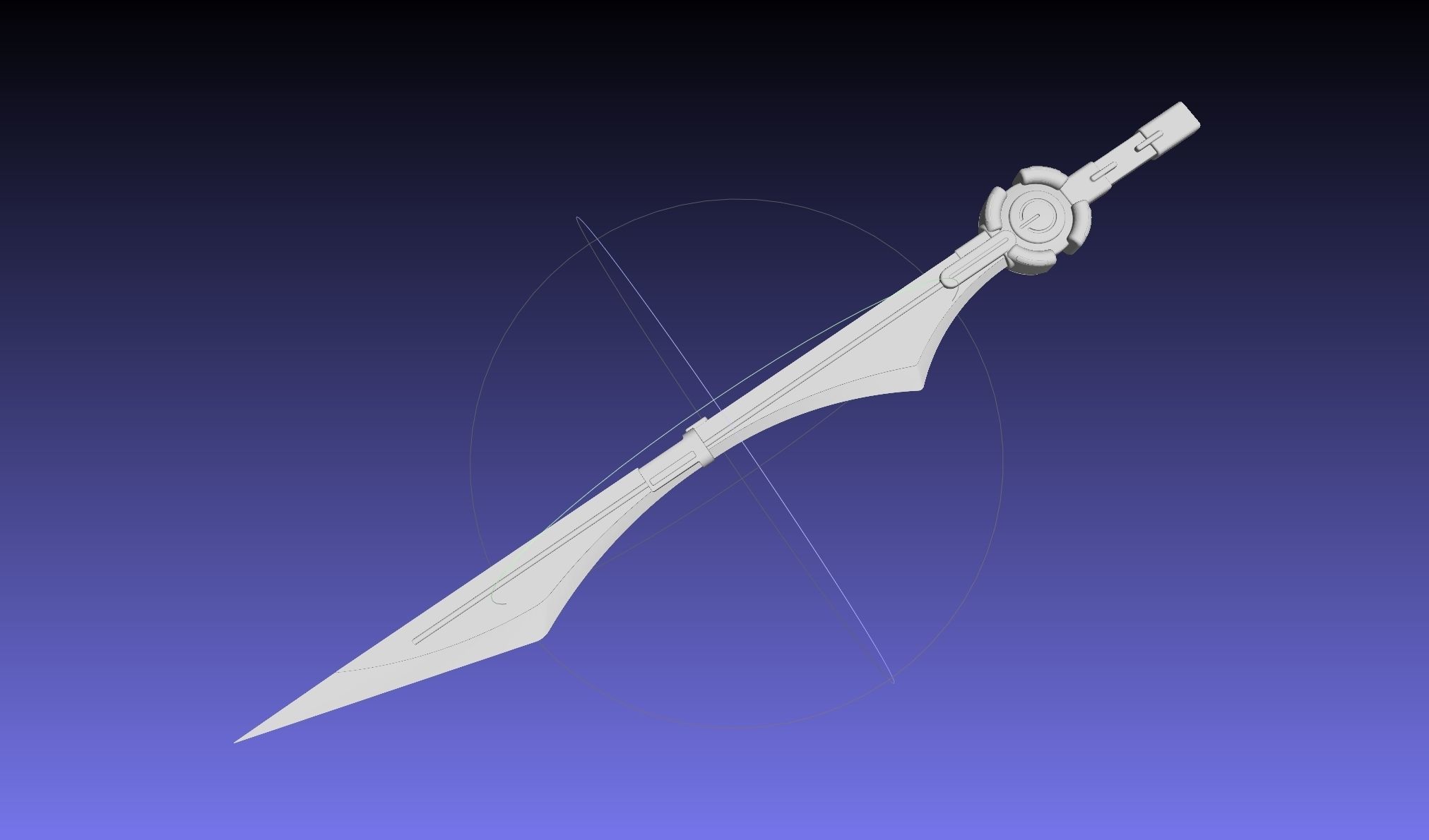 RWBY Penny Floating Array Sword Printable Assembly 3D model 3D ...
