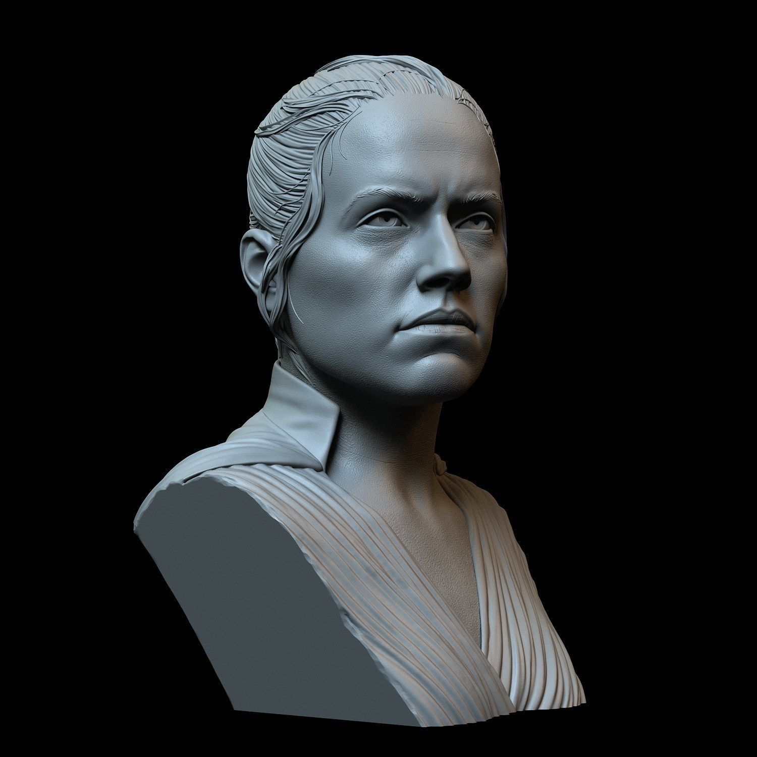 Rey Skywalker from Star Wars 3D model 3D printable | CGTrader