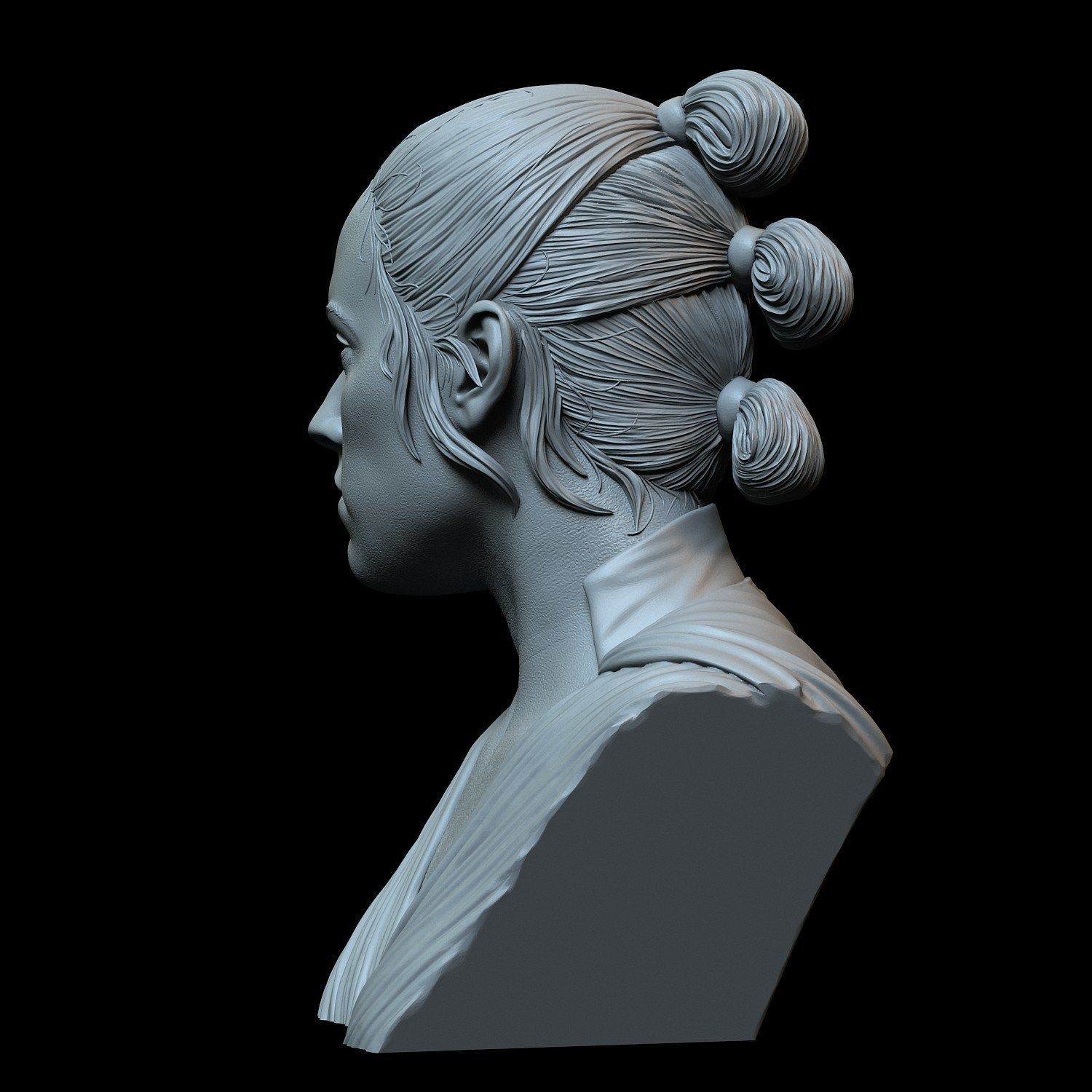 Rey Skywalker from Star Wars 3D model 3D printable | CGTrader