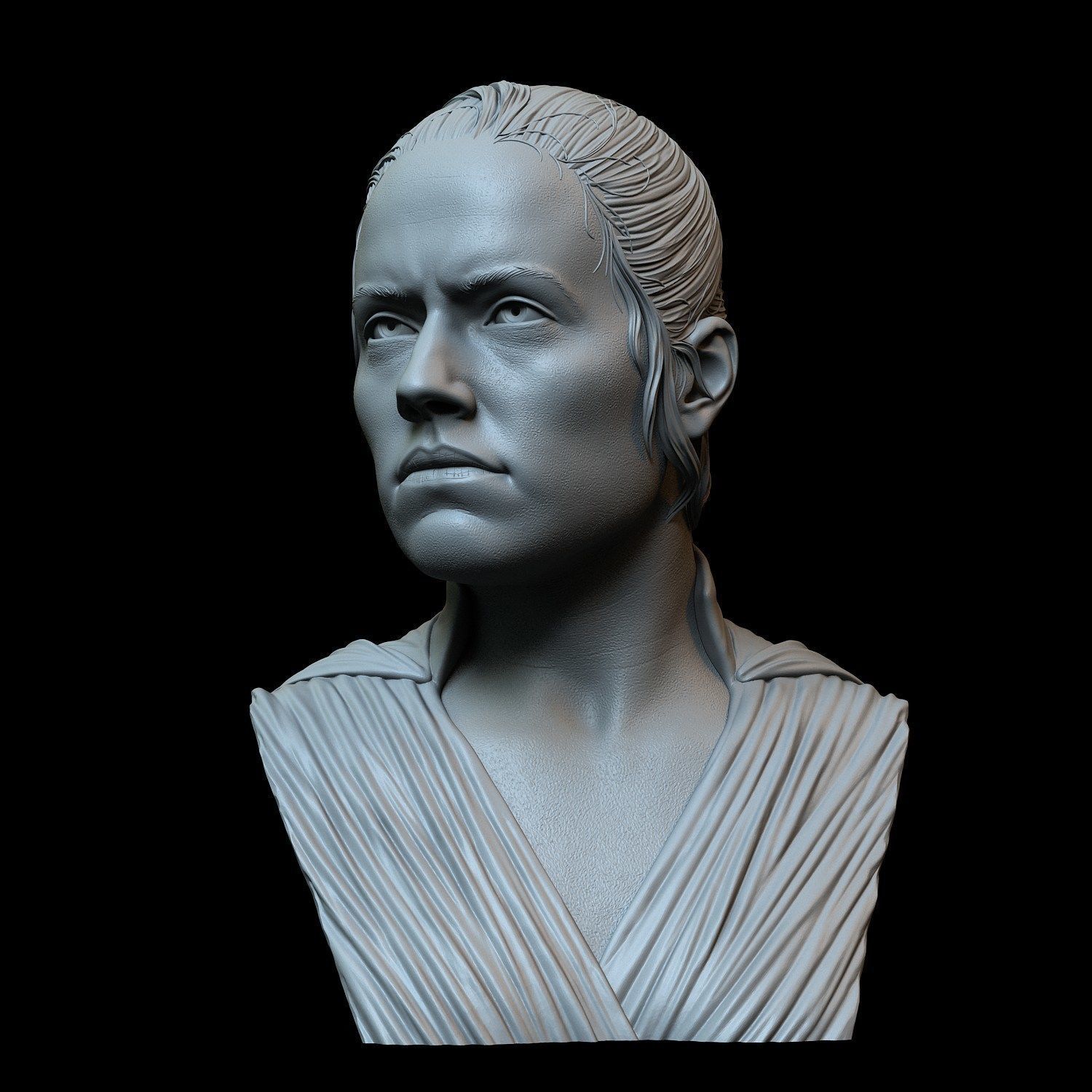 Rey Skywalker from Star Wars 3D model 3D printable | CGTrader