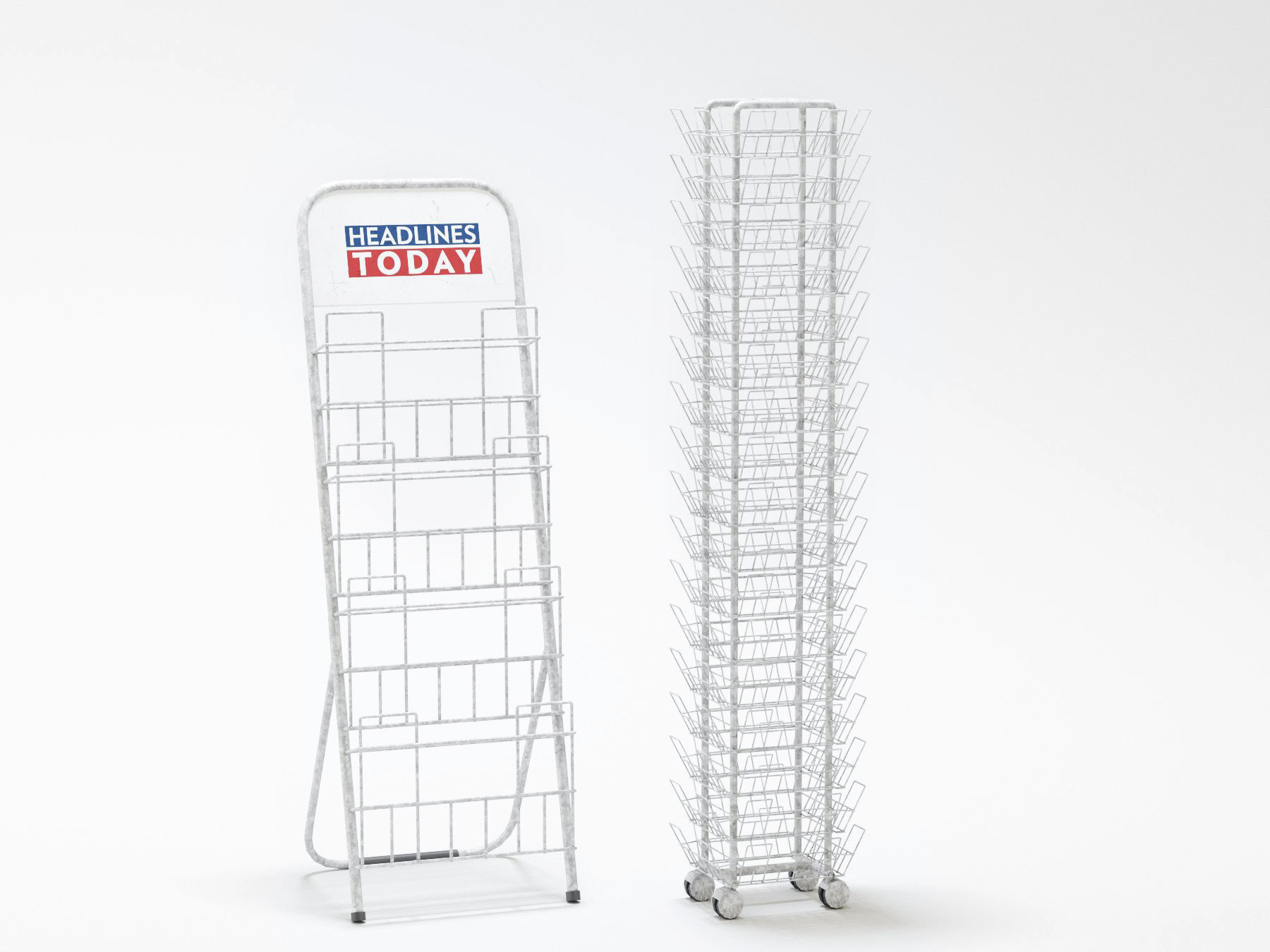 traffic rack set 3D model | CGTrader