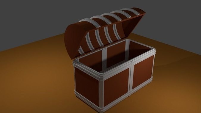 chest box 3D model | CGTrader