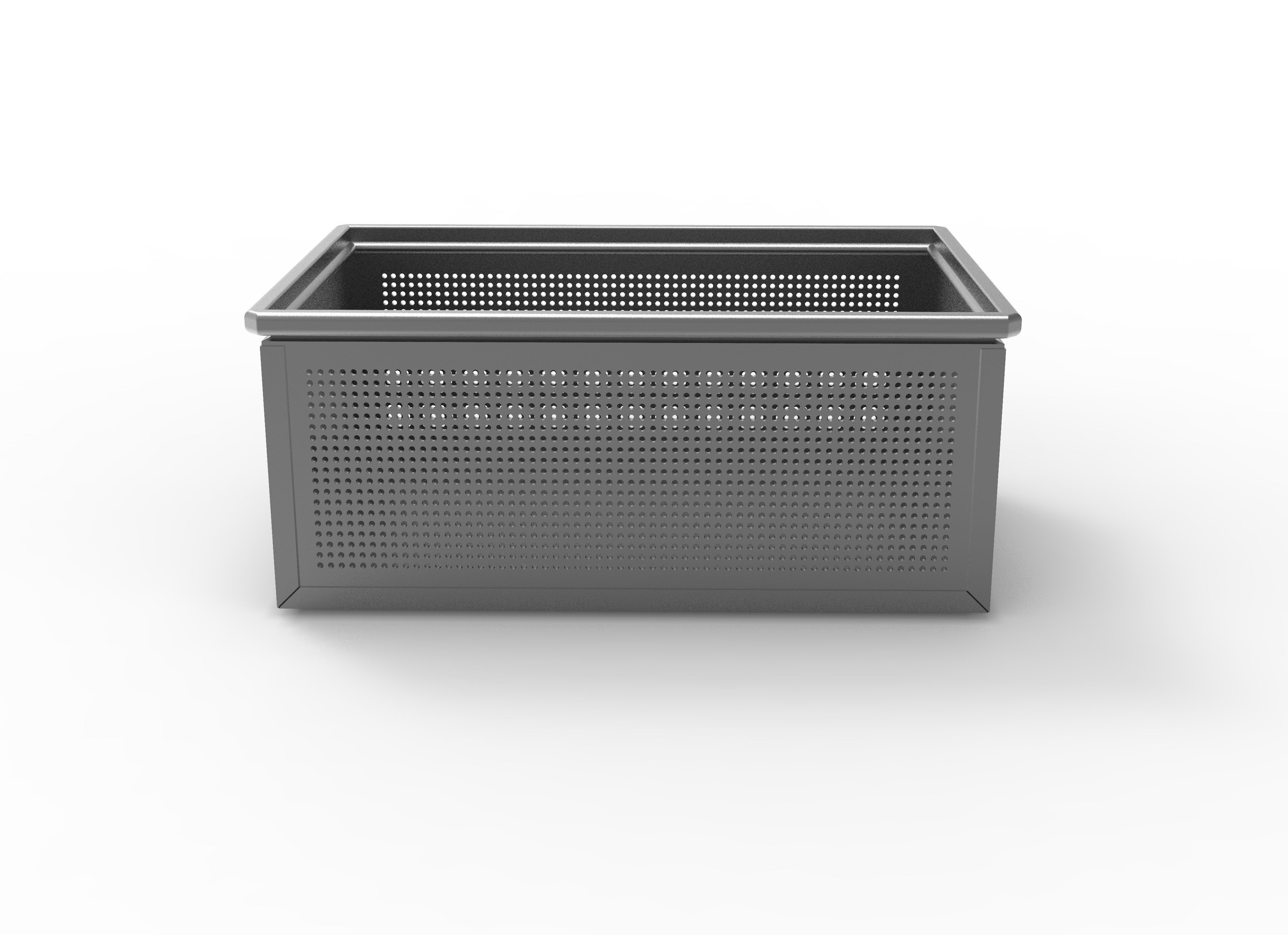 Stackable Steel Box 3D model | CGTrader