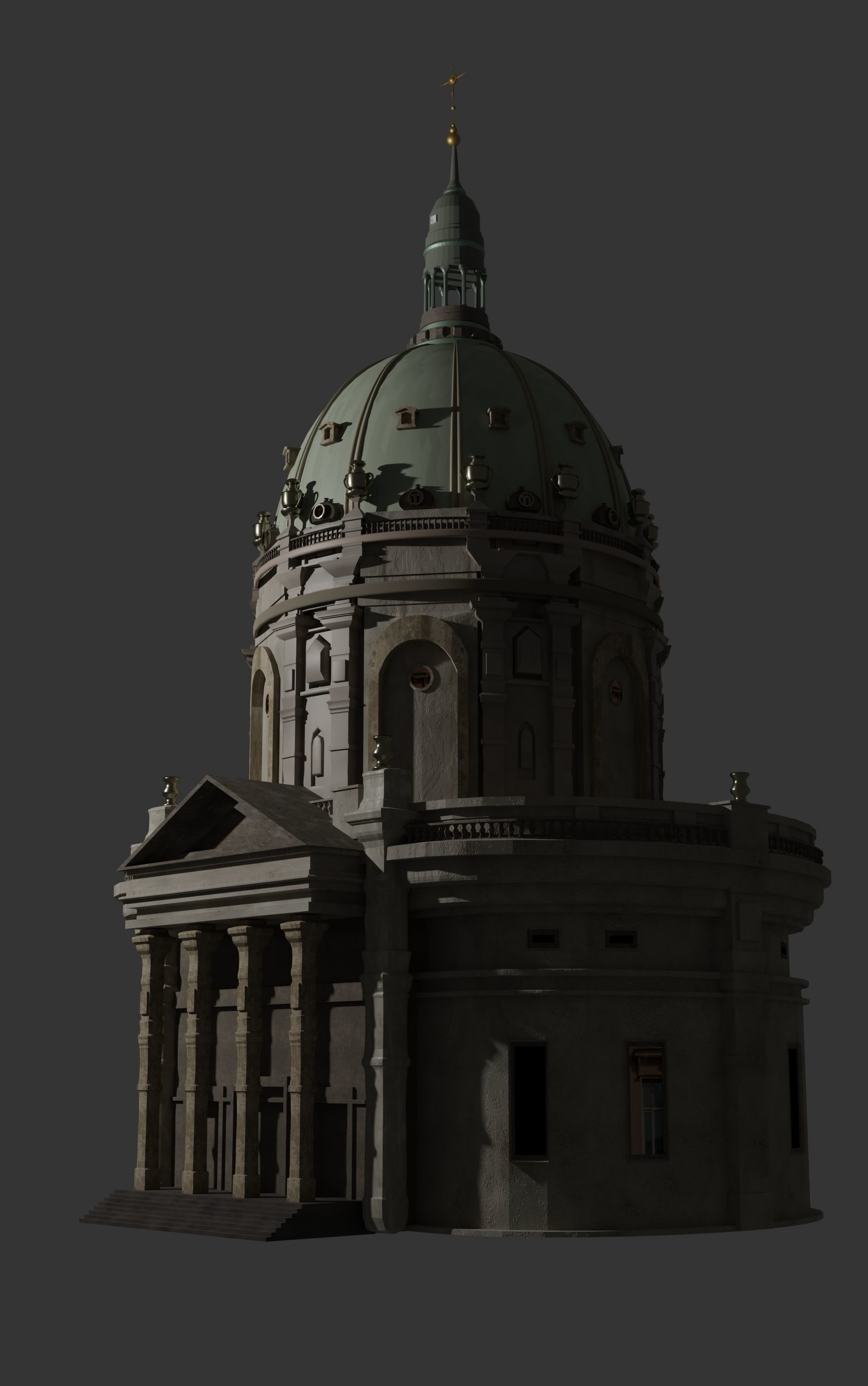 Cathedral 3D model | CGTrader