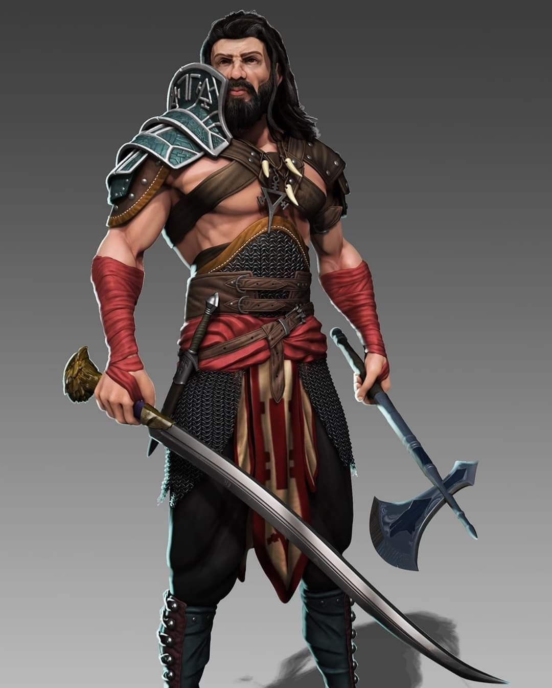 Warrior 3D model | CGTrader