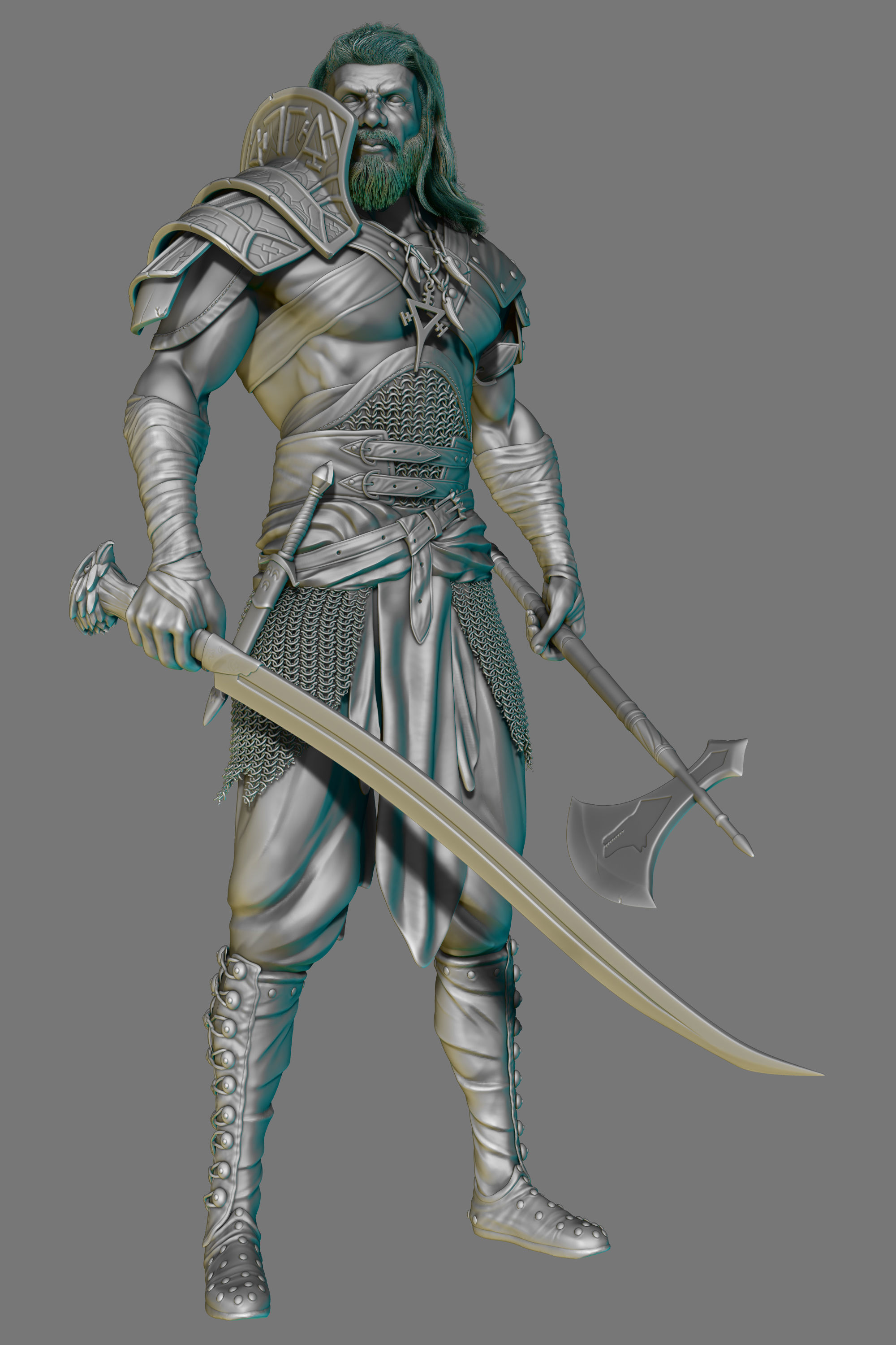 Warrior 3D model | CGTrader