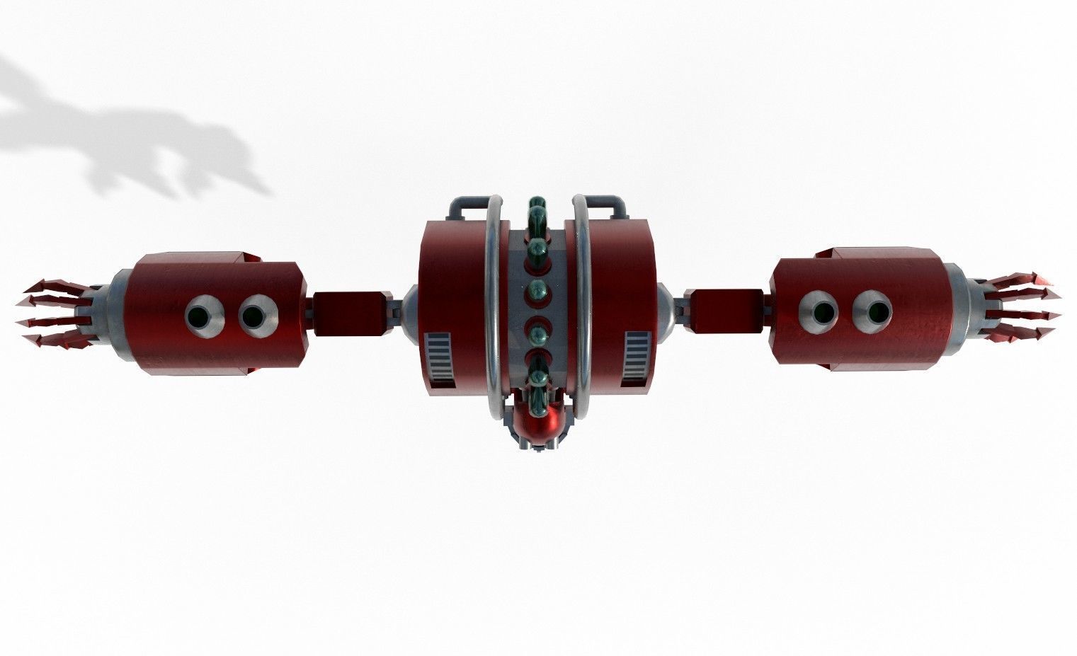 3D model Nitro robot VR / AR / low-poly | CGTrader