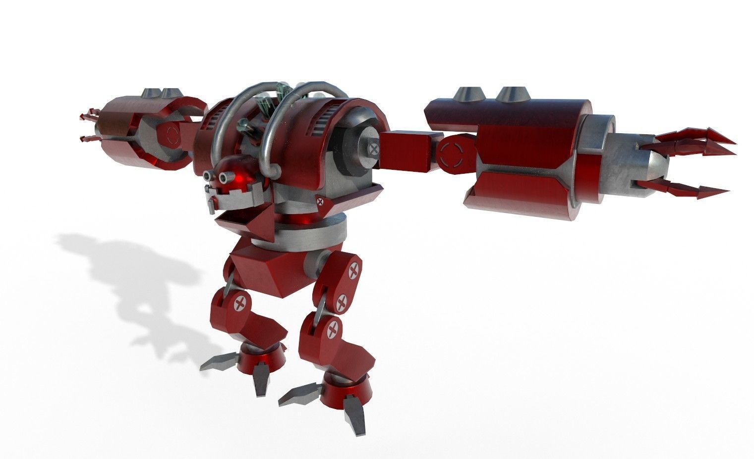 3D model Nitro robot VR / AR / low-poly | CGTrader