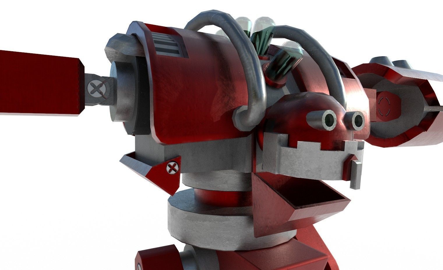 3D model Nitro robot VR / AR / low-poly | CGTrader