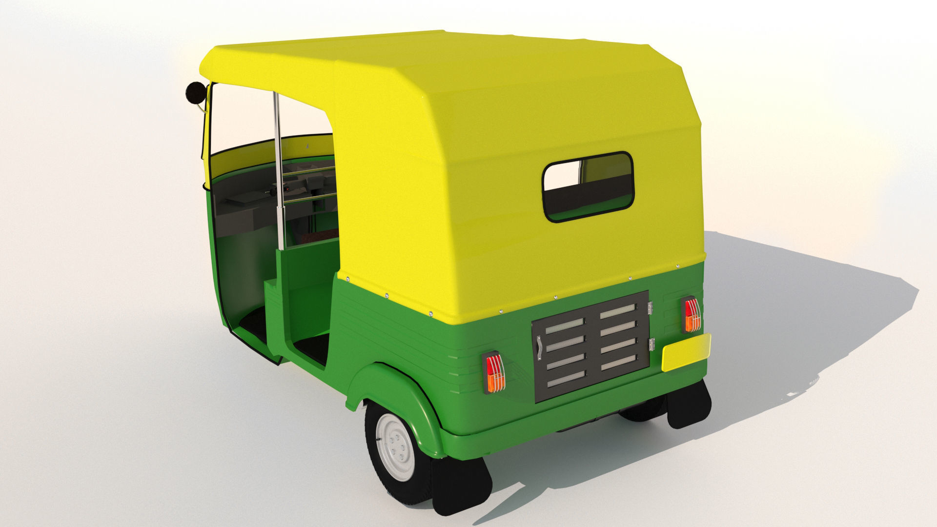 The Auto Rickshaw 3D model | CGTrader