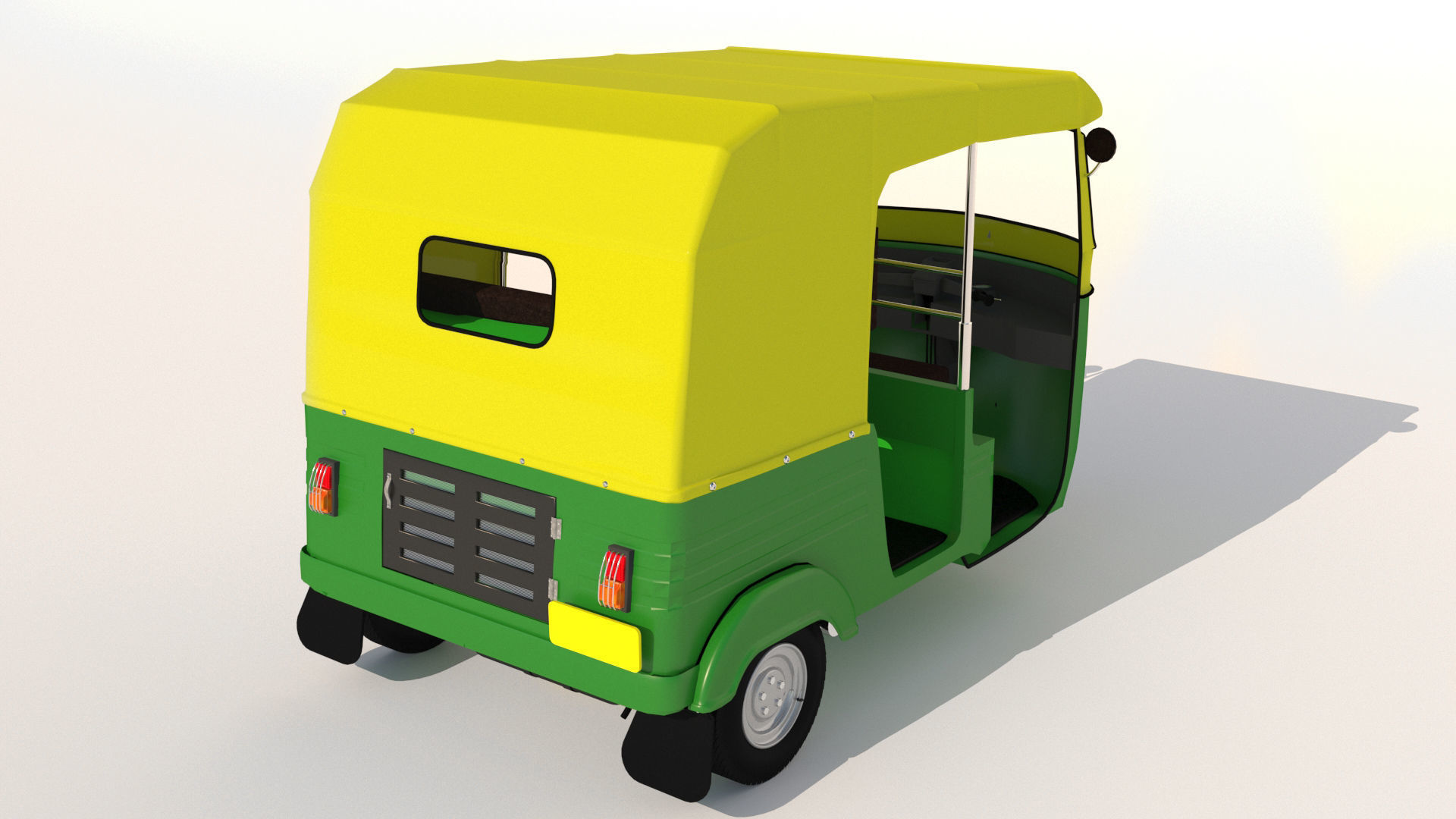 The Auto Rickshaw 3D model | CGTrader