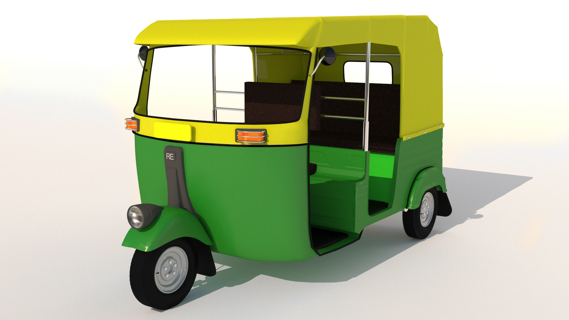 The Auto Rickshaw 3D model | CGTrader
