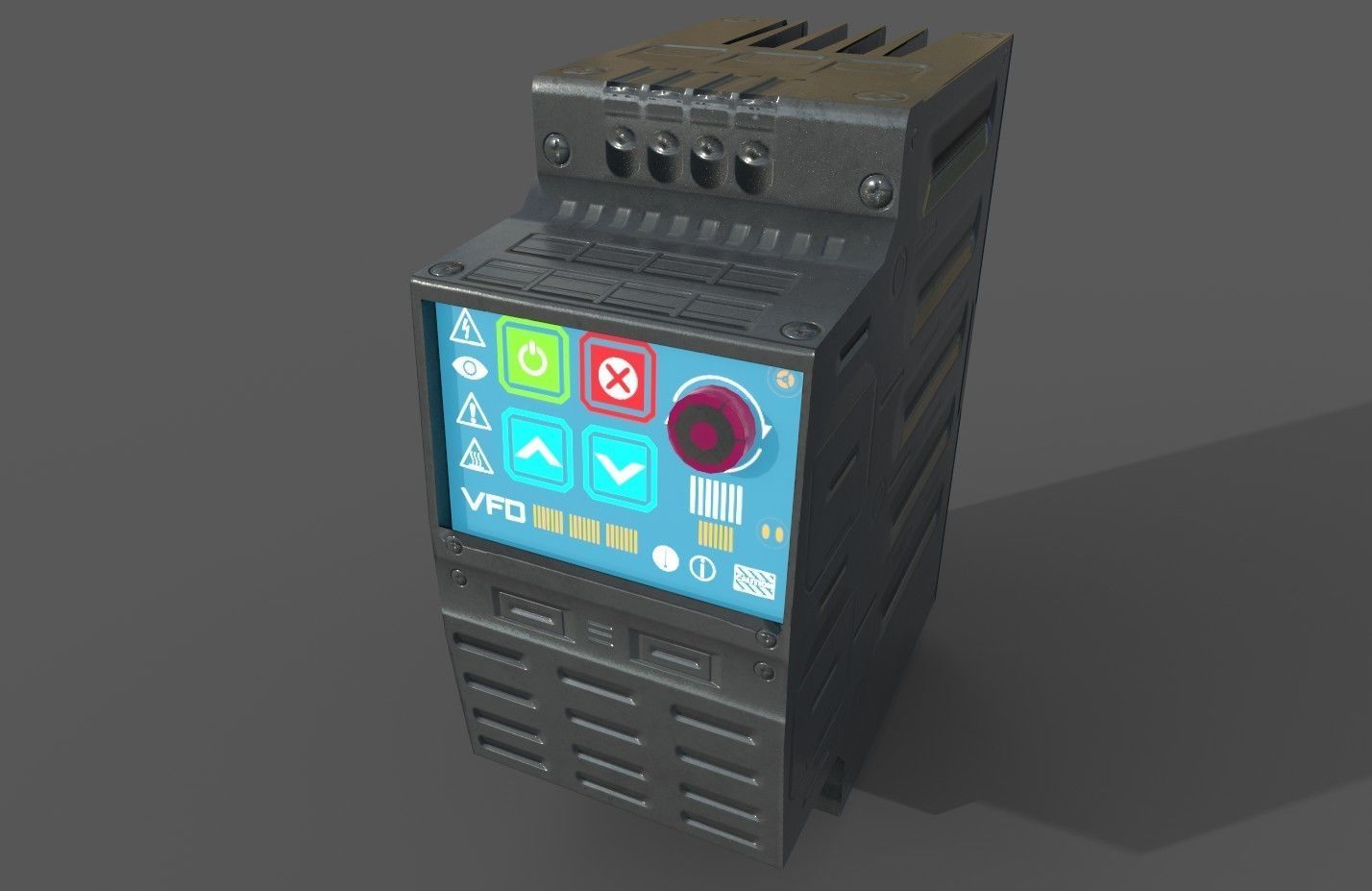 3D model VFD model computer tower VR / AR / low-poly | CGTrader