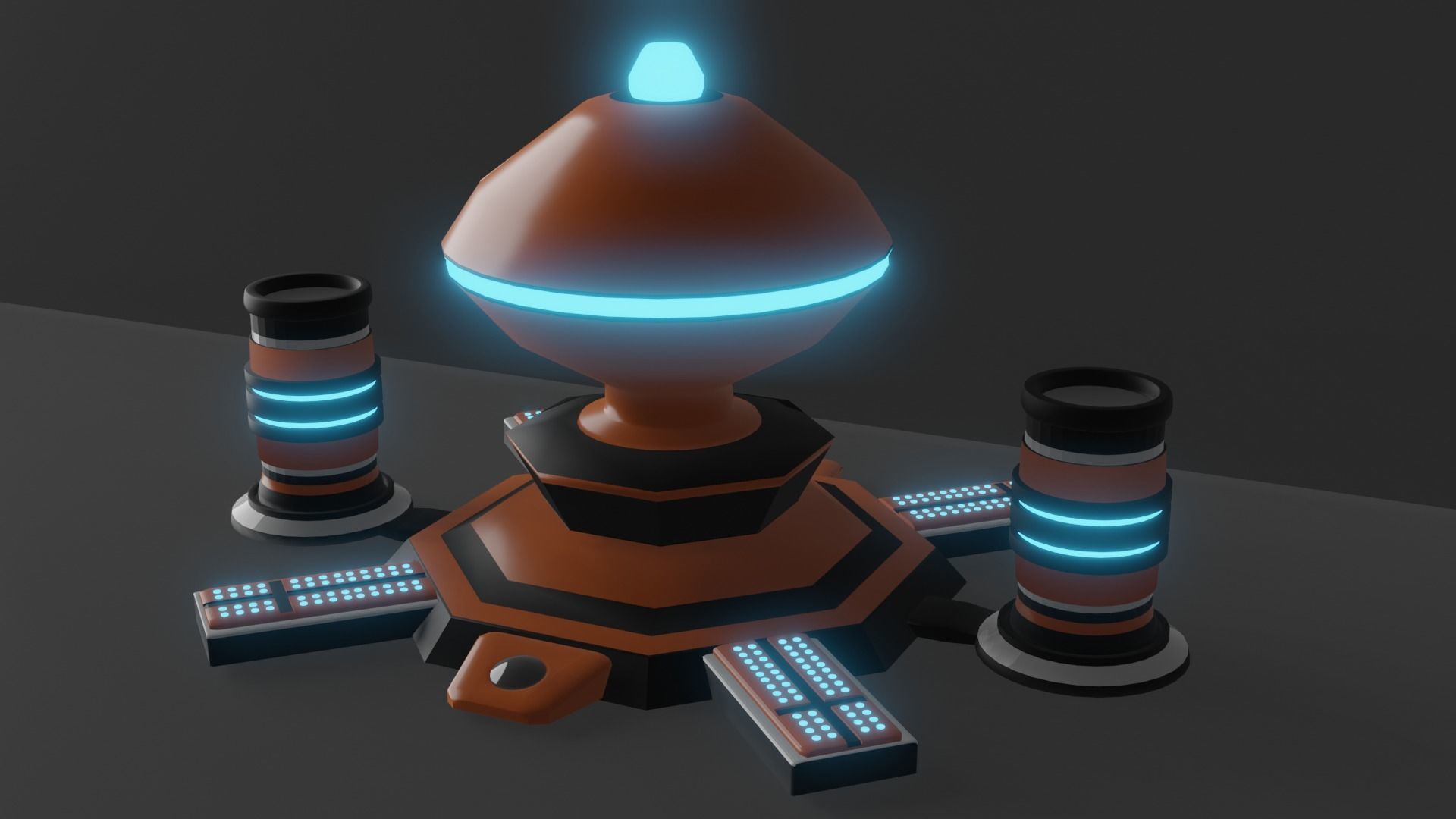 3D model Sci-Fi Machine VR / AR / low-poly | CGTrader