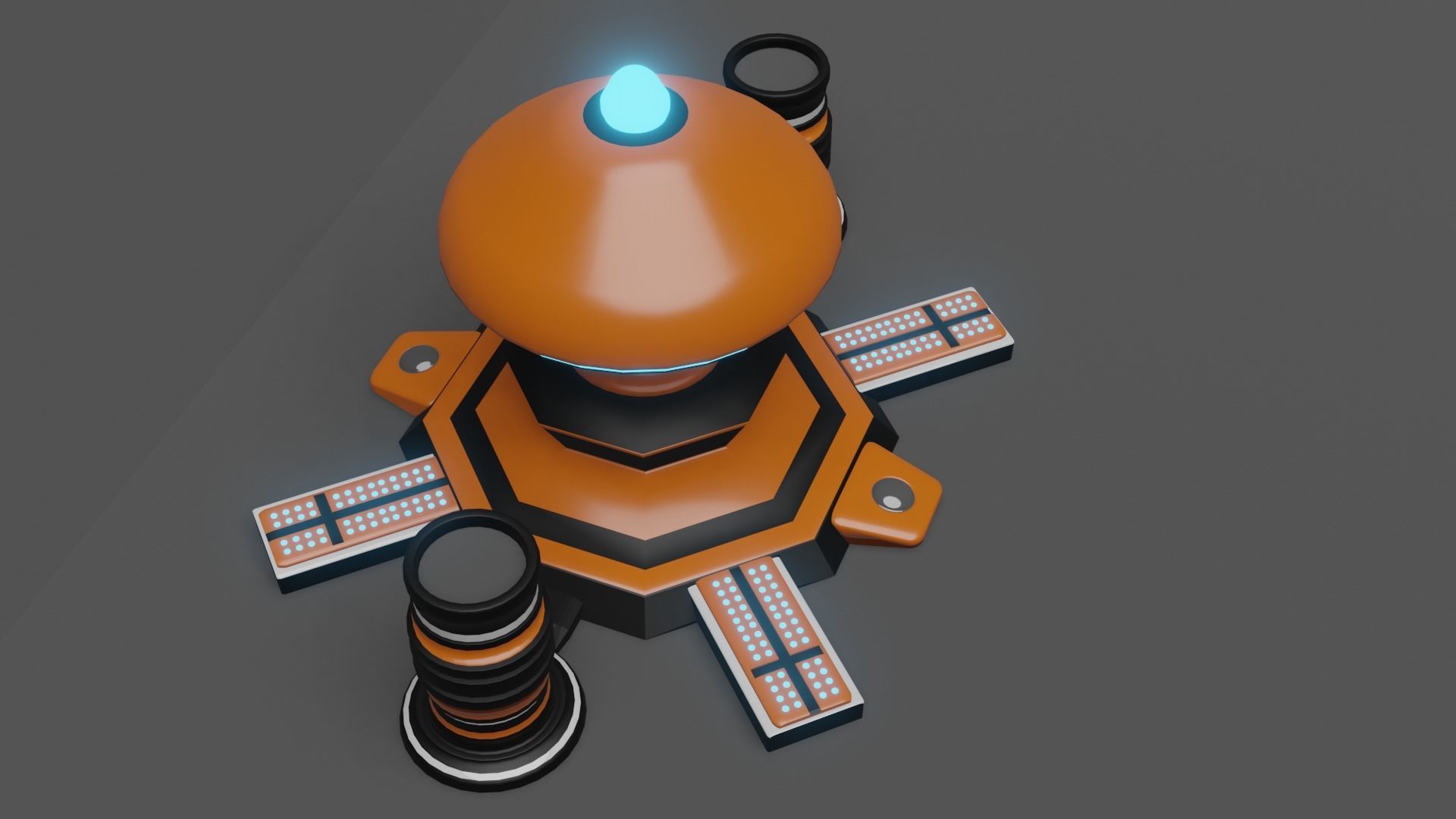 3D model Sci-Fi Machine VR / AR / low-poly | CGTrader