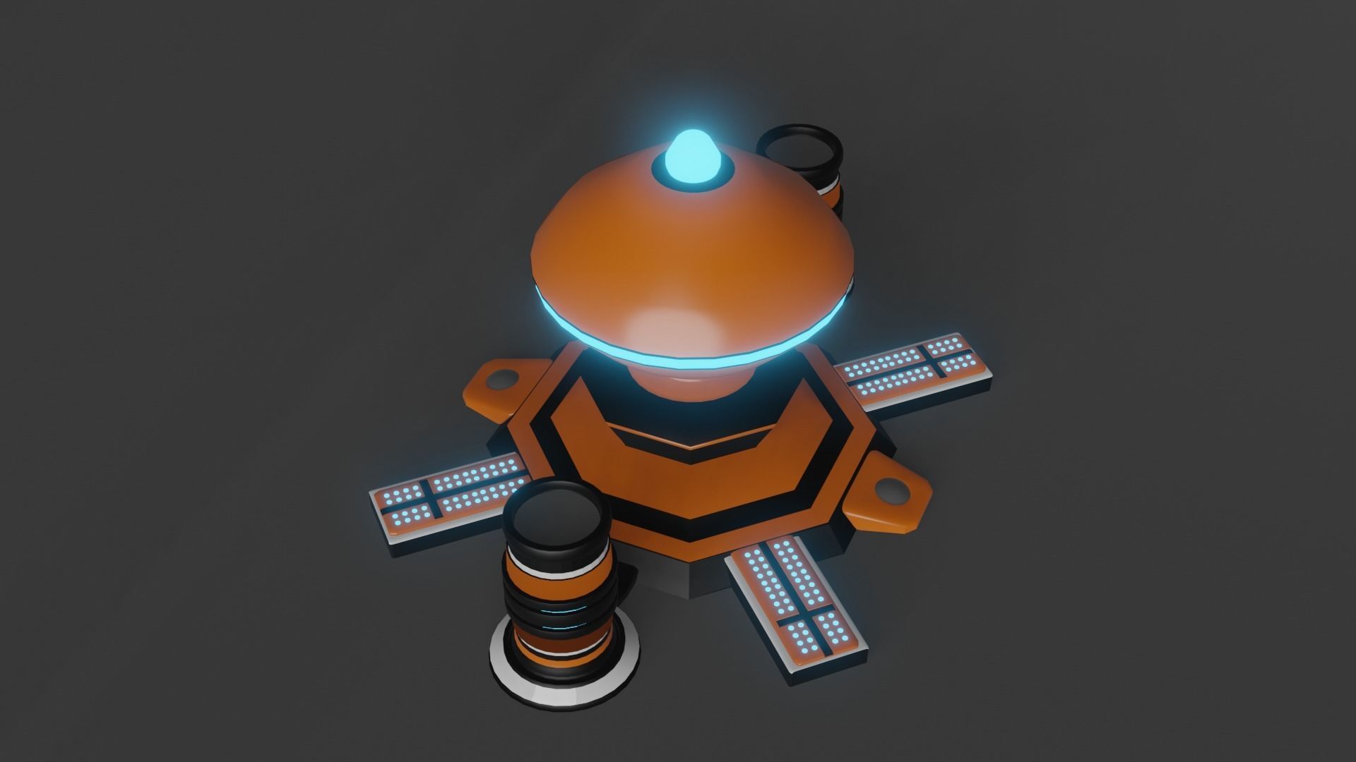3D model Sci-Fi Machine VR / AR / low-poly | CGTrader