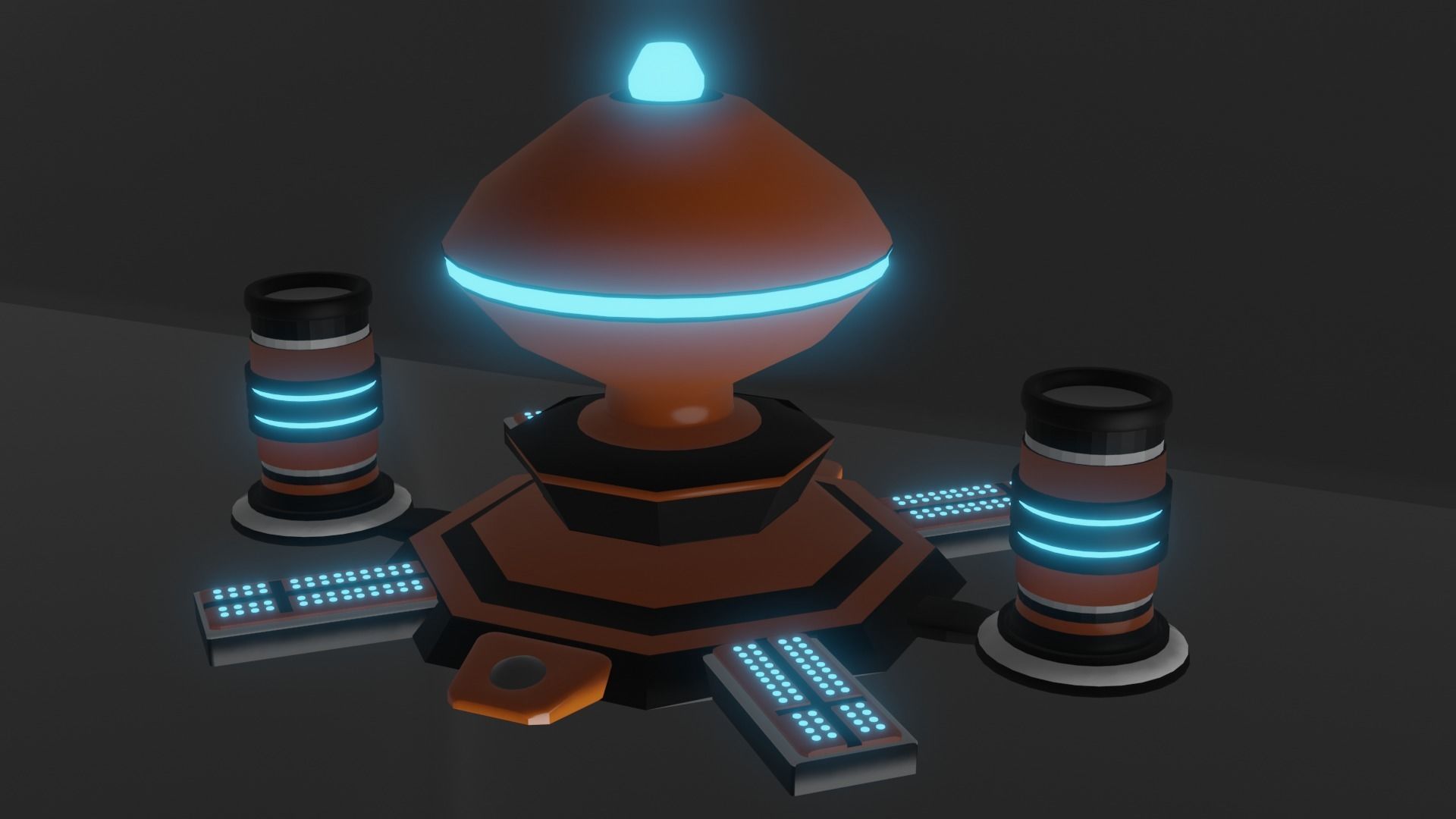 3D model Sci-Fi Machine VR / AR / low-poly | CGTrader