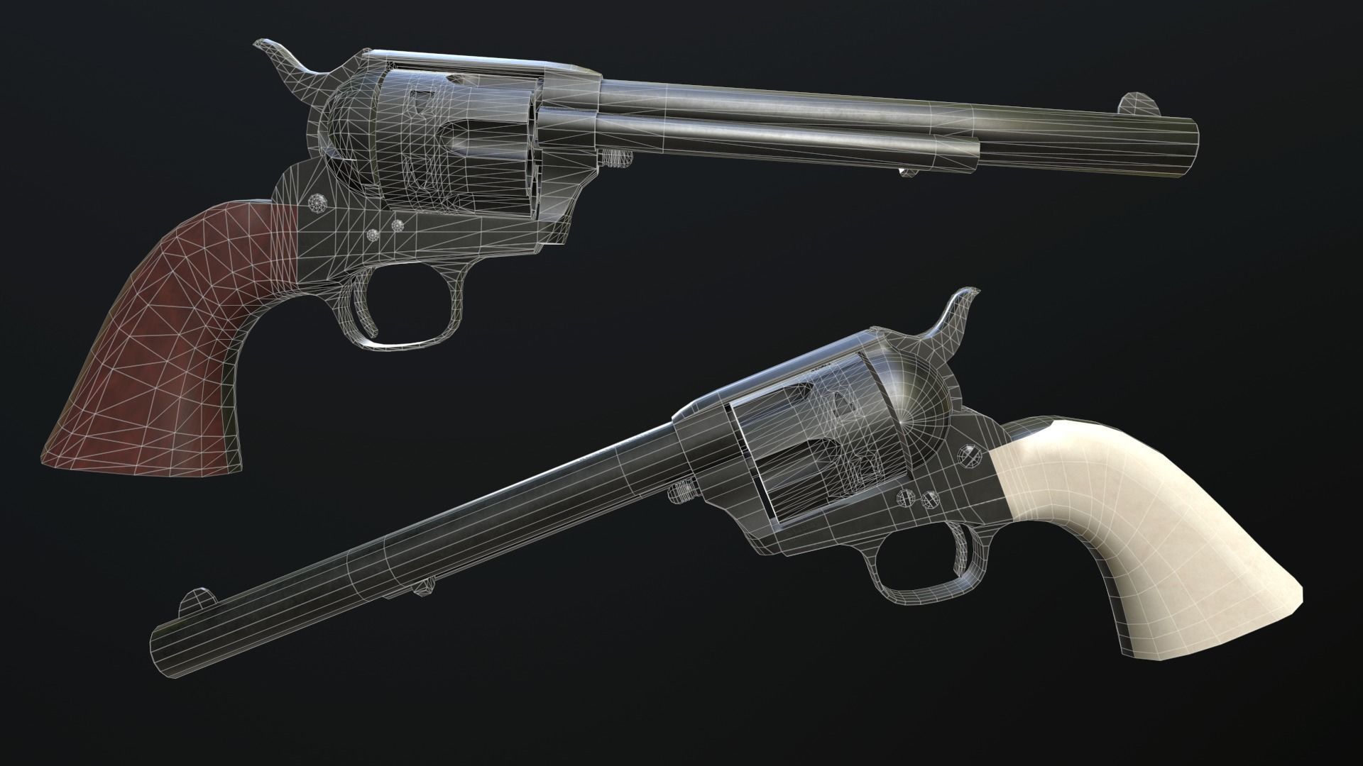 Colt peacemaker free VR / AR / low-poly 3D model | CGTrader