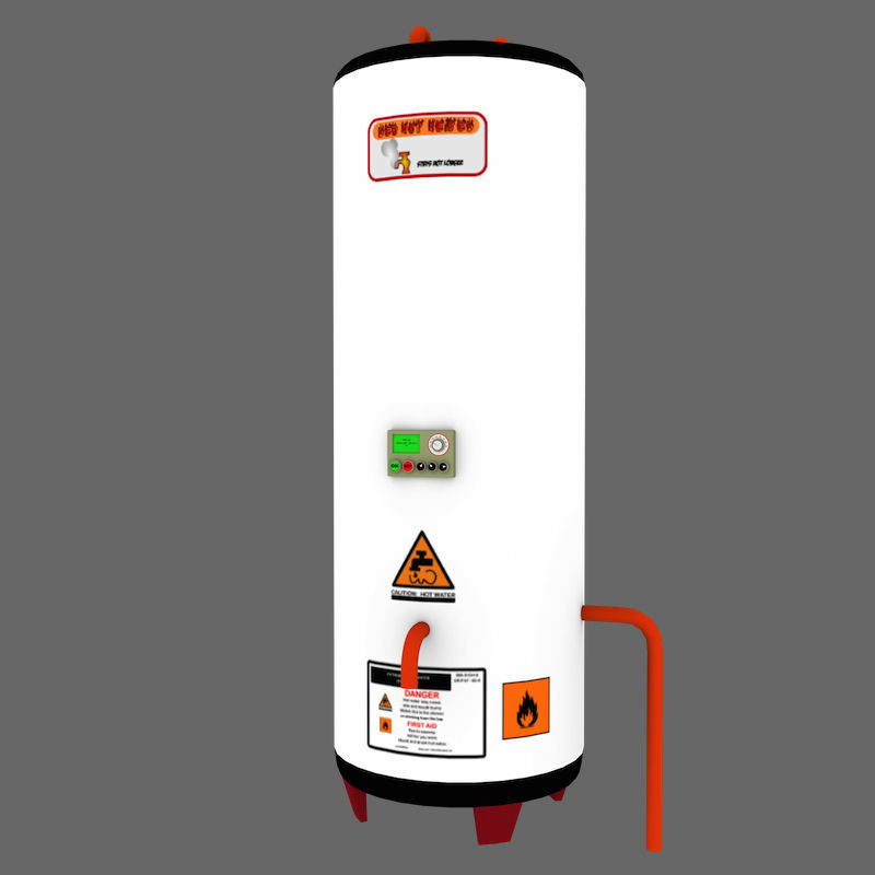 Water Heater Object 3D model | CGTrader