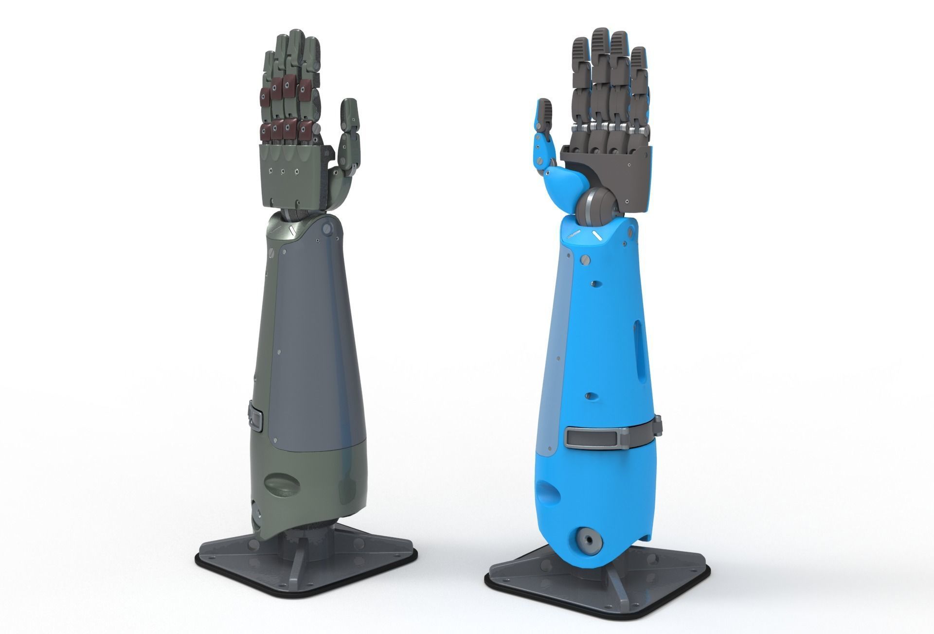 Robot Android mechanical hand 3D model | CGTrader