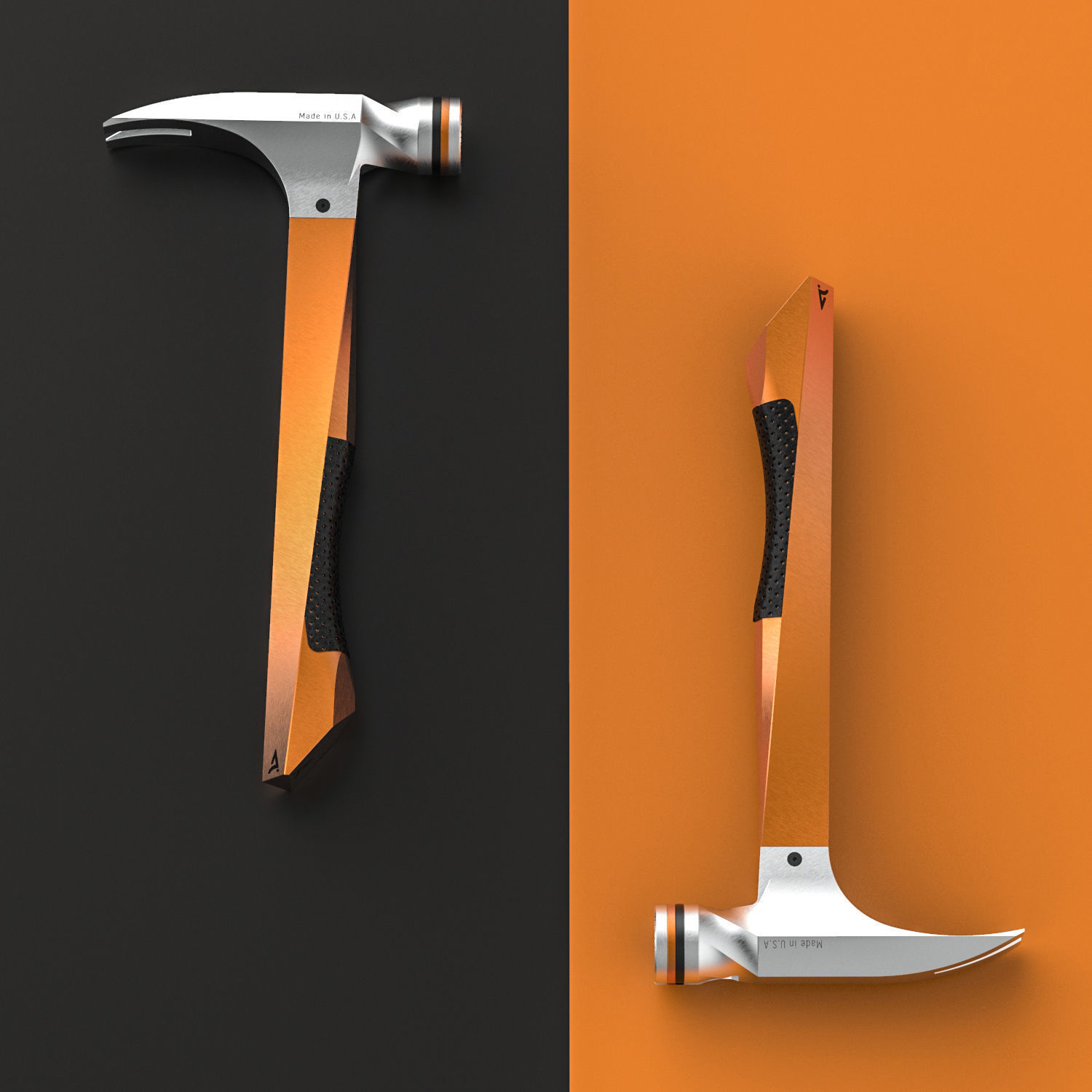 3D model Modern Geometric Titanium Hammer VR / AR / low-poly | CGTrader