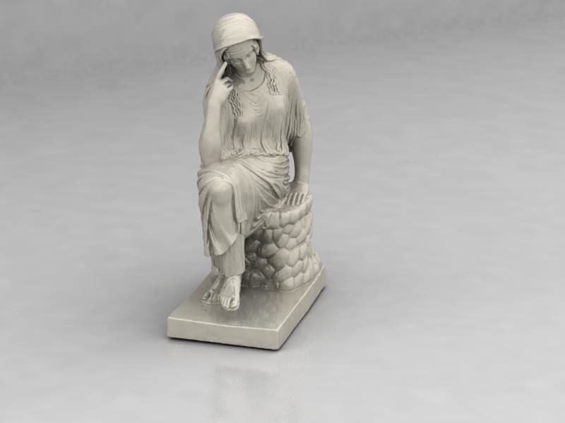 The Statue of Penelope 3D model | CGTrader