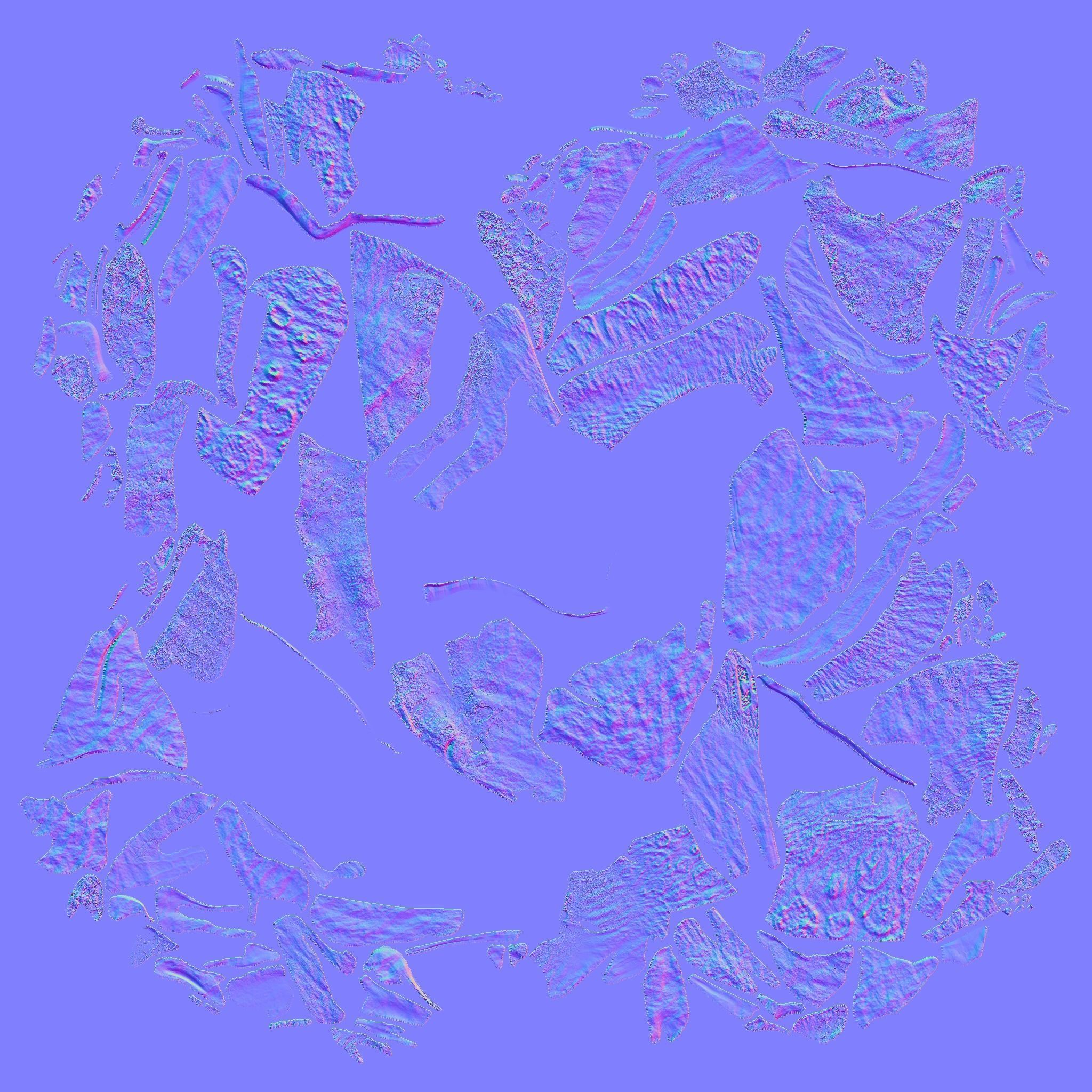 Space monster head 3D - Alien - Sticky green 3D model animated rigged ...