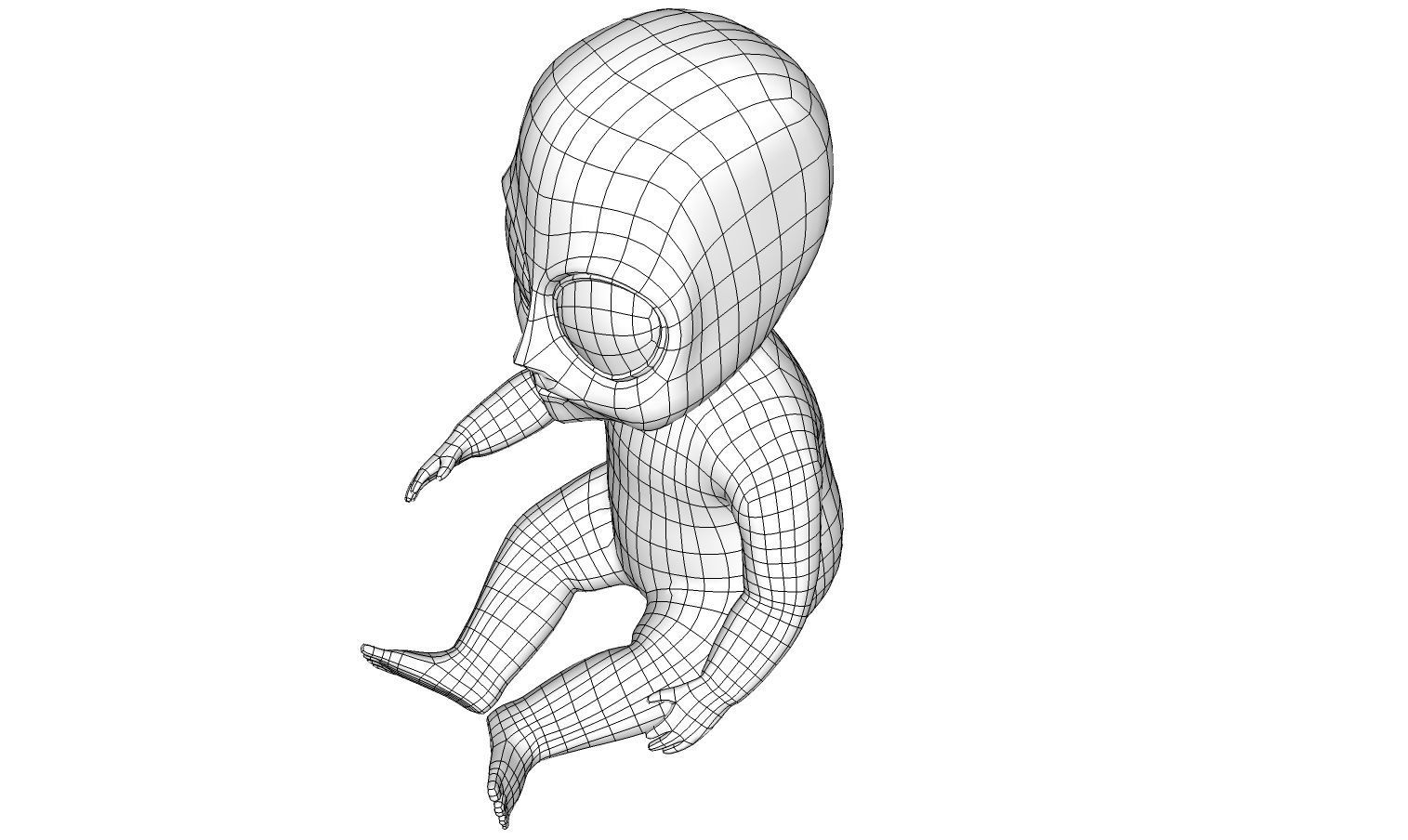 Alien Baby 3D model | CGTrader