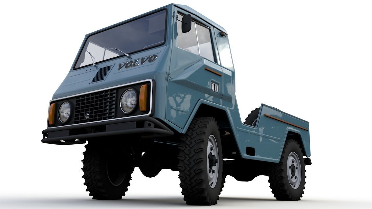 VOLVO LAPLANDER C202 1977 3D model | CGTrader