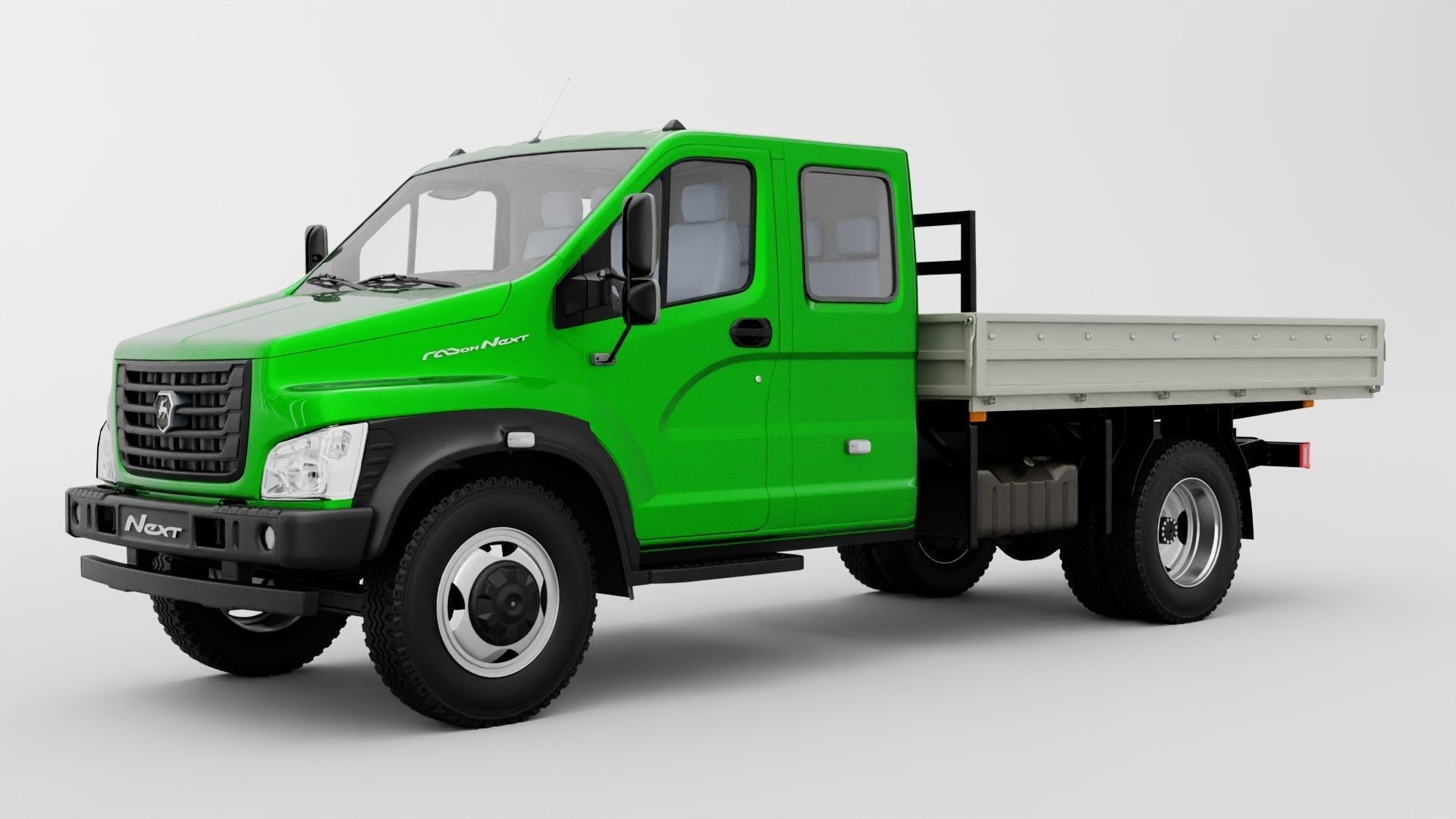 GAZ truck - Gazon Next 3D model | CGTrader