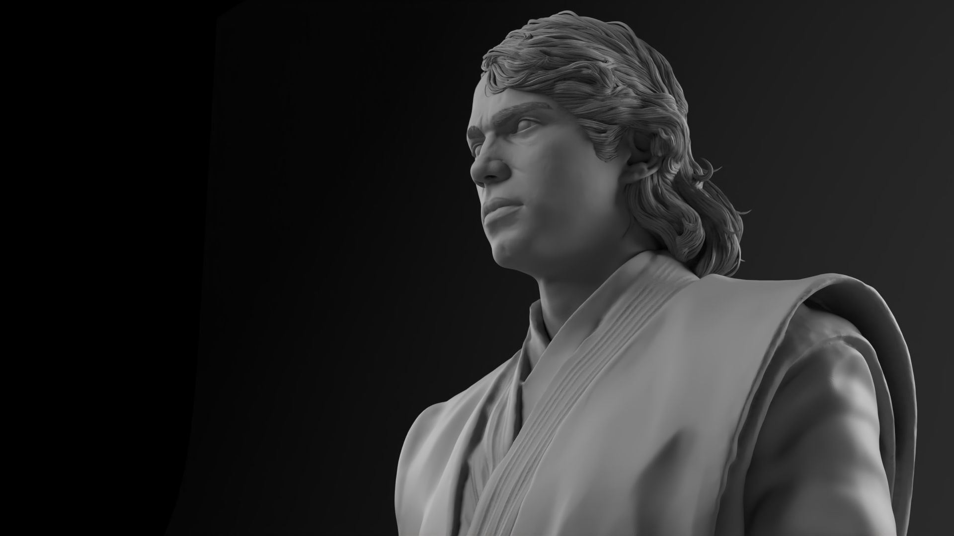 Hayden Christensen - Anakin Skywalker - Star Wars Episode III 3D model ...