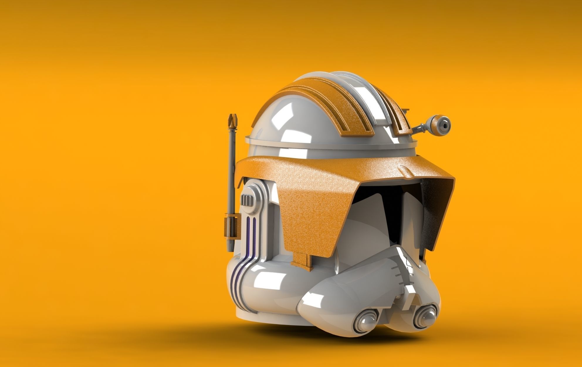 Phase 2 Commander Cody Helmet 3D model 3D printable | CGTrader