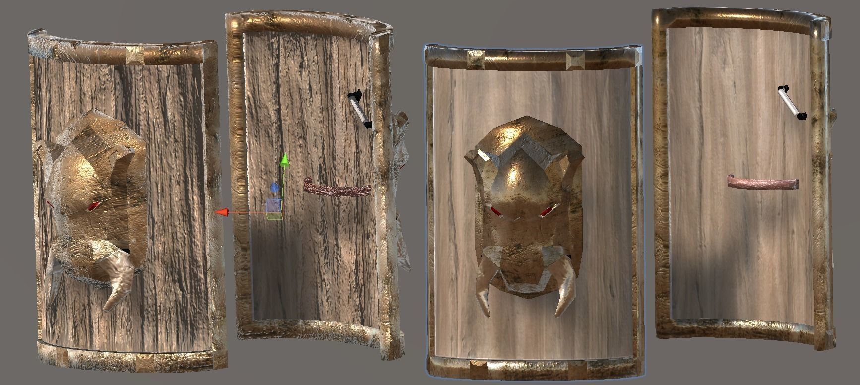 3D model Boar Shield VR / AR / low-poly | CGTrader