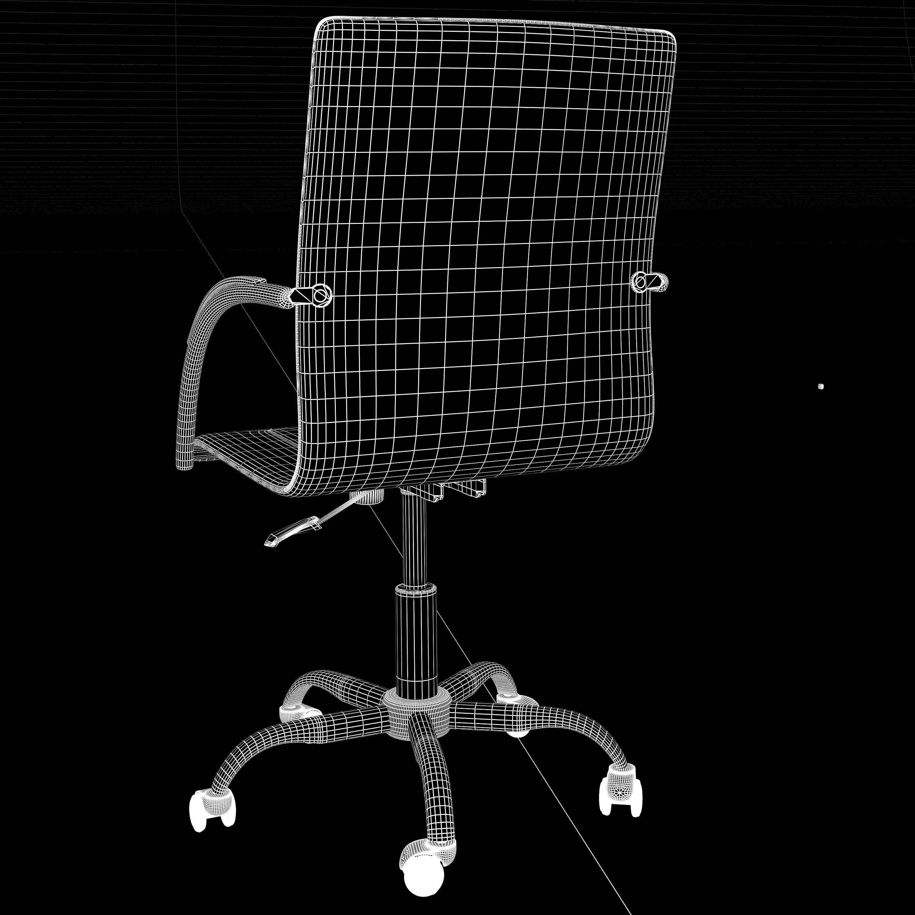 tenarchstudio Office armchair render ready vray Freebie free 3D model ...