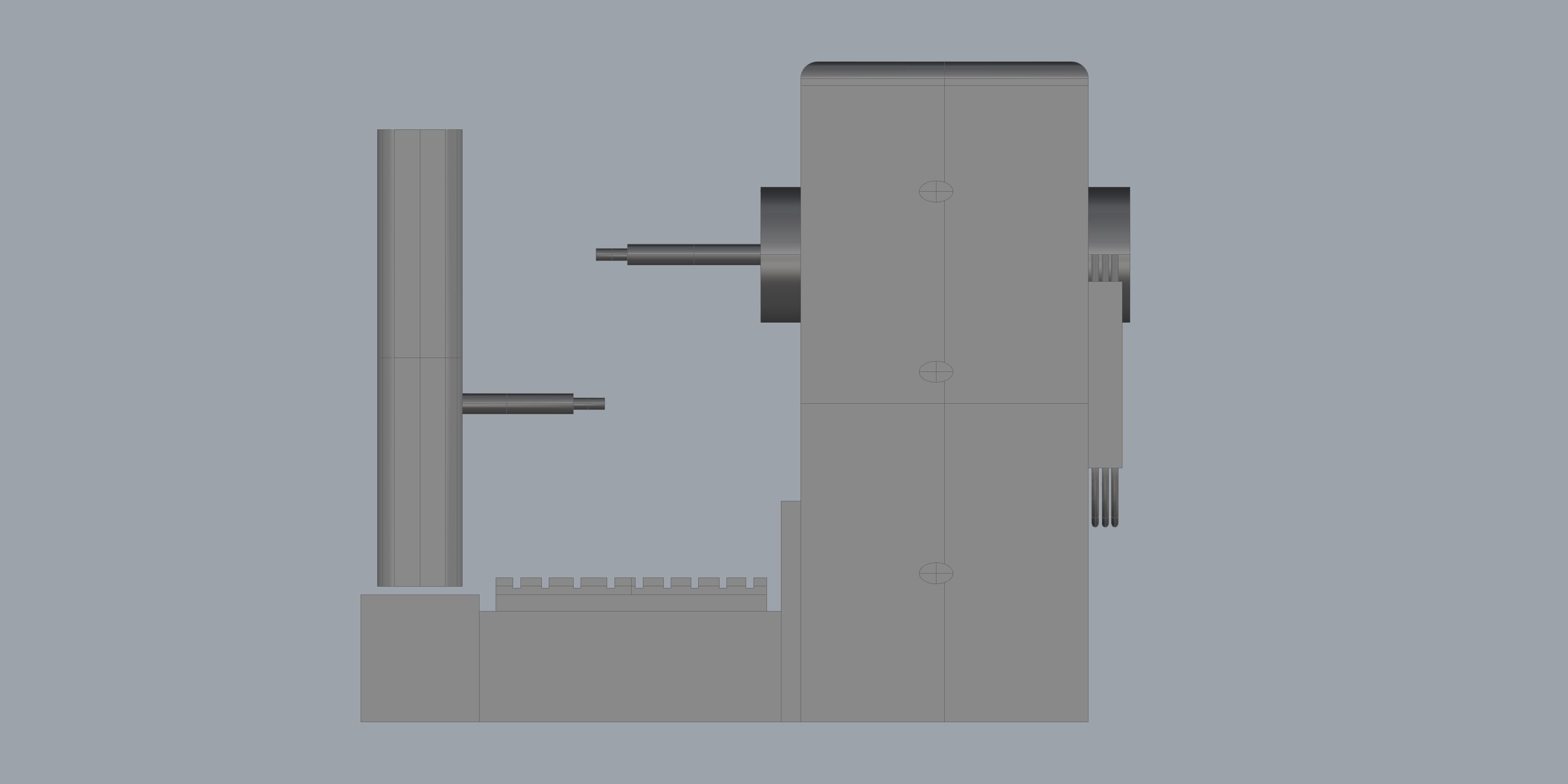 Horizontal Boring Machine 3D model | CGTrader