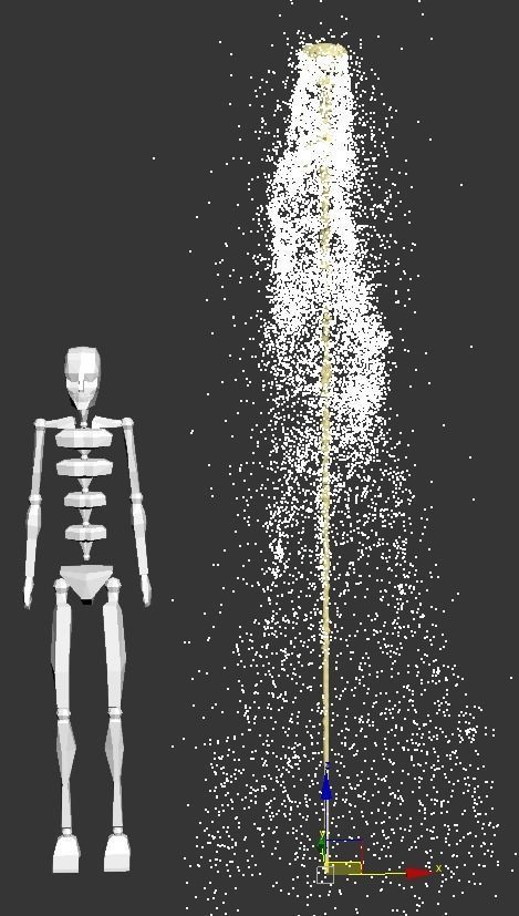 Water jet animated fountains Straight jets collection 3D model animated ...