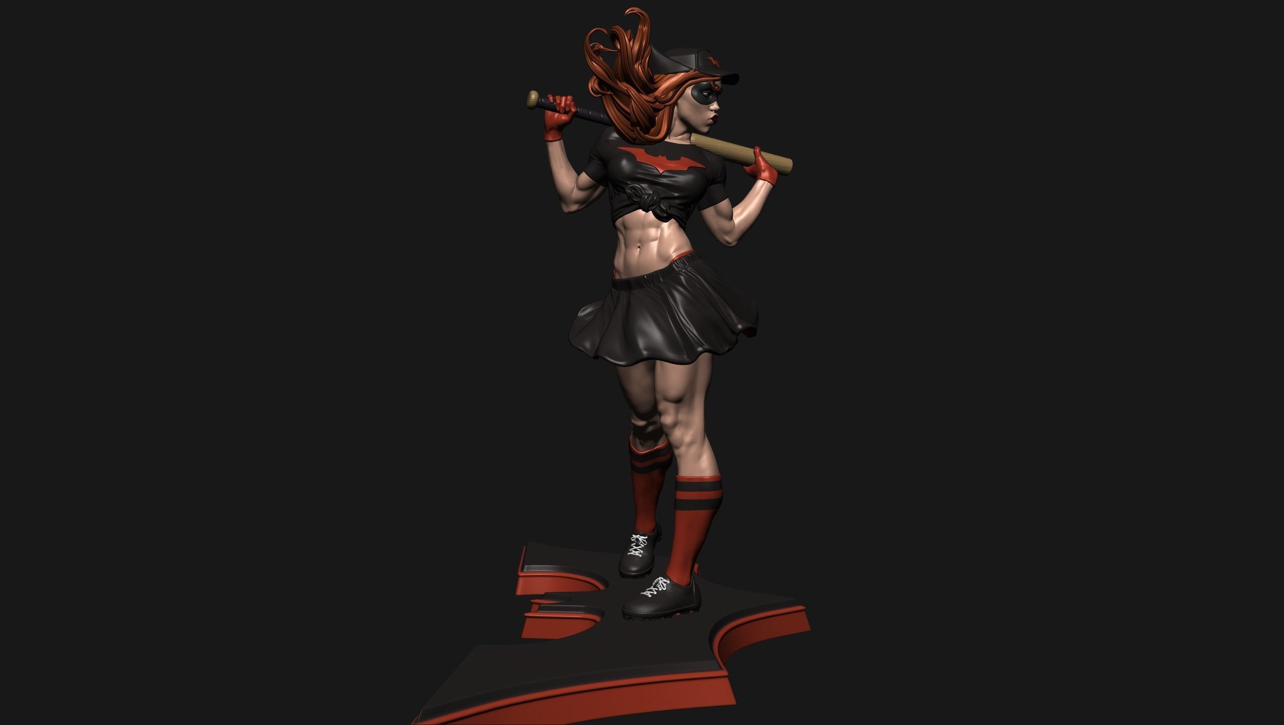 Batwoman Bombshells 3D model 3D printable | CGTrader