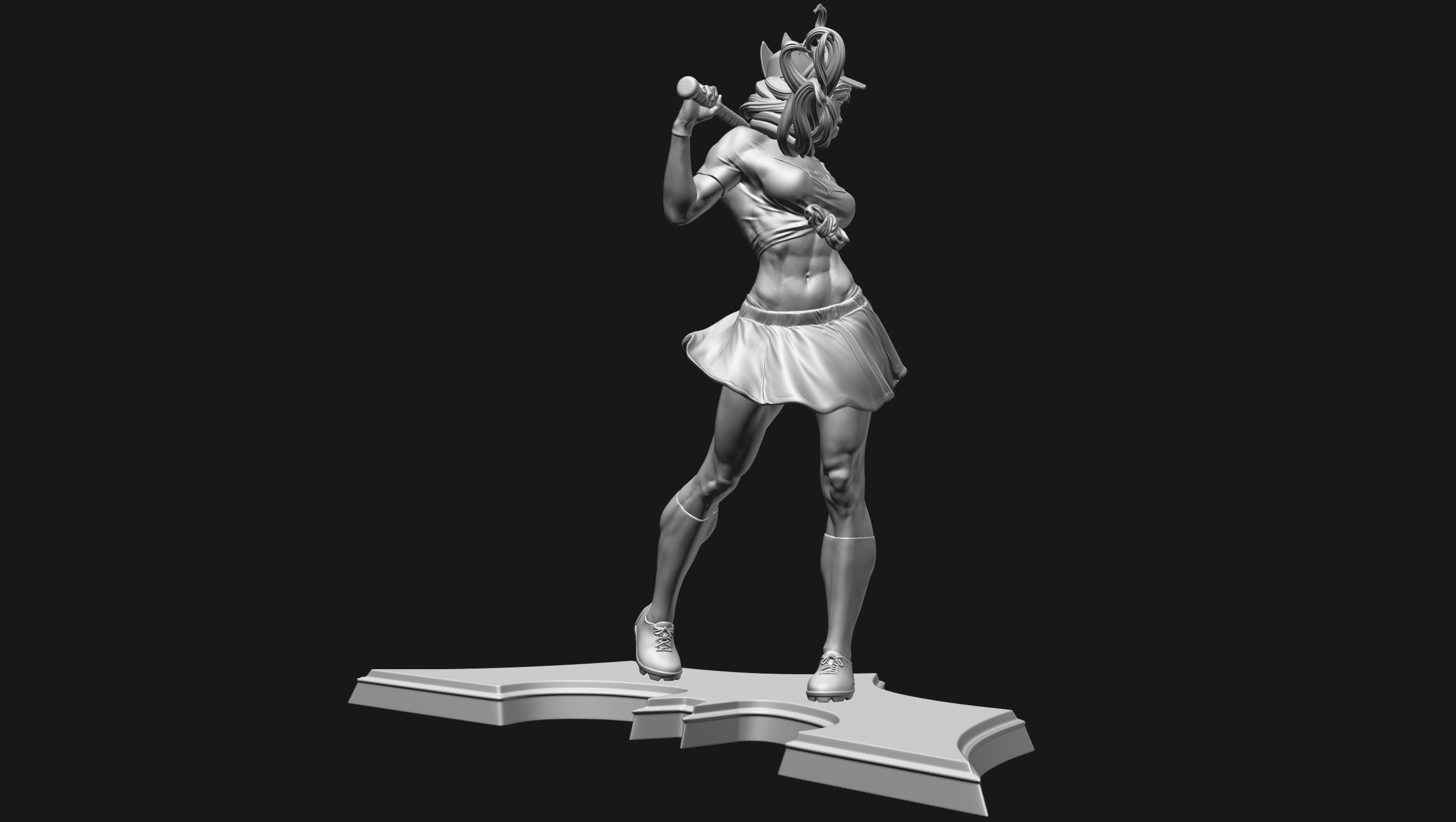 Batwoman Bombshells 3D model 3D printable | CGTrader