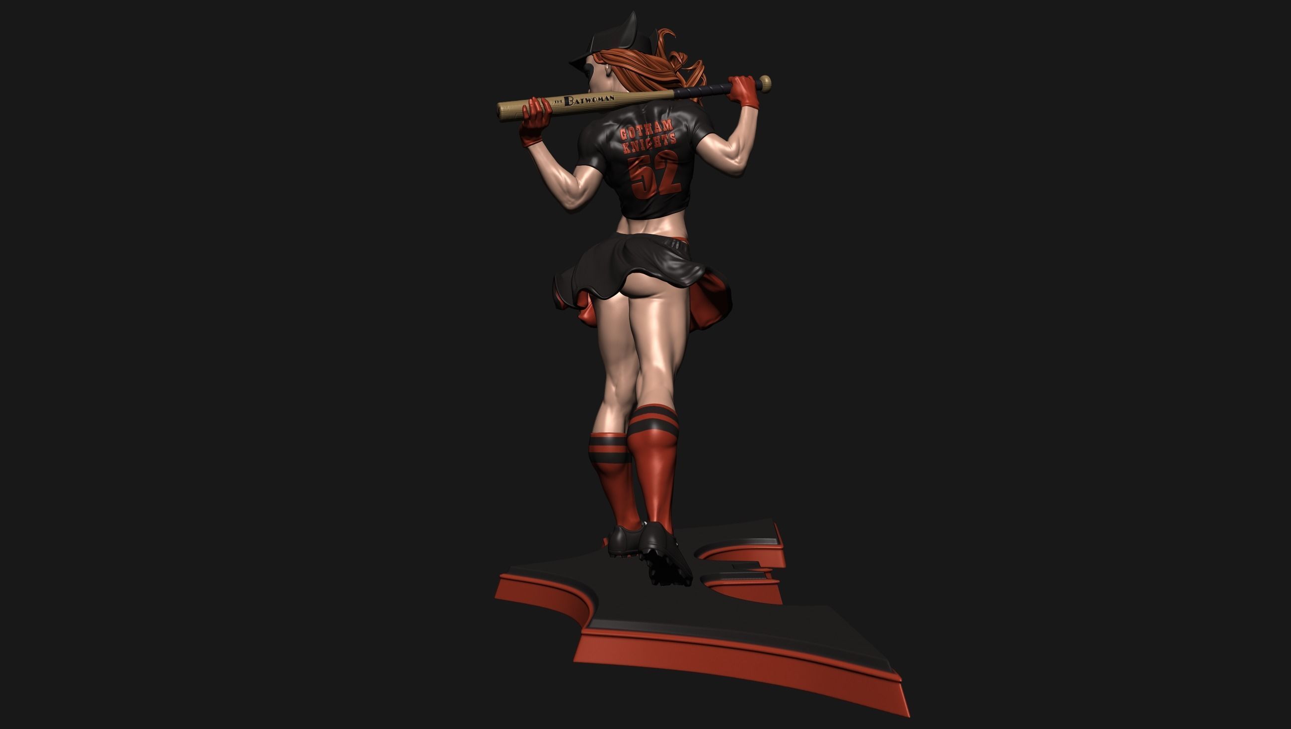 Batwoman Bombshells 3D model 3D printable | CGTrader
