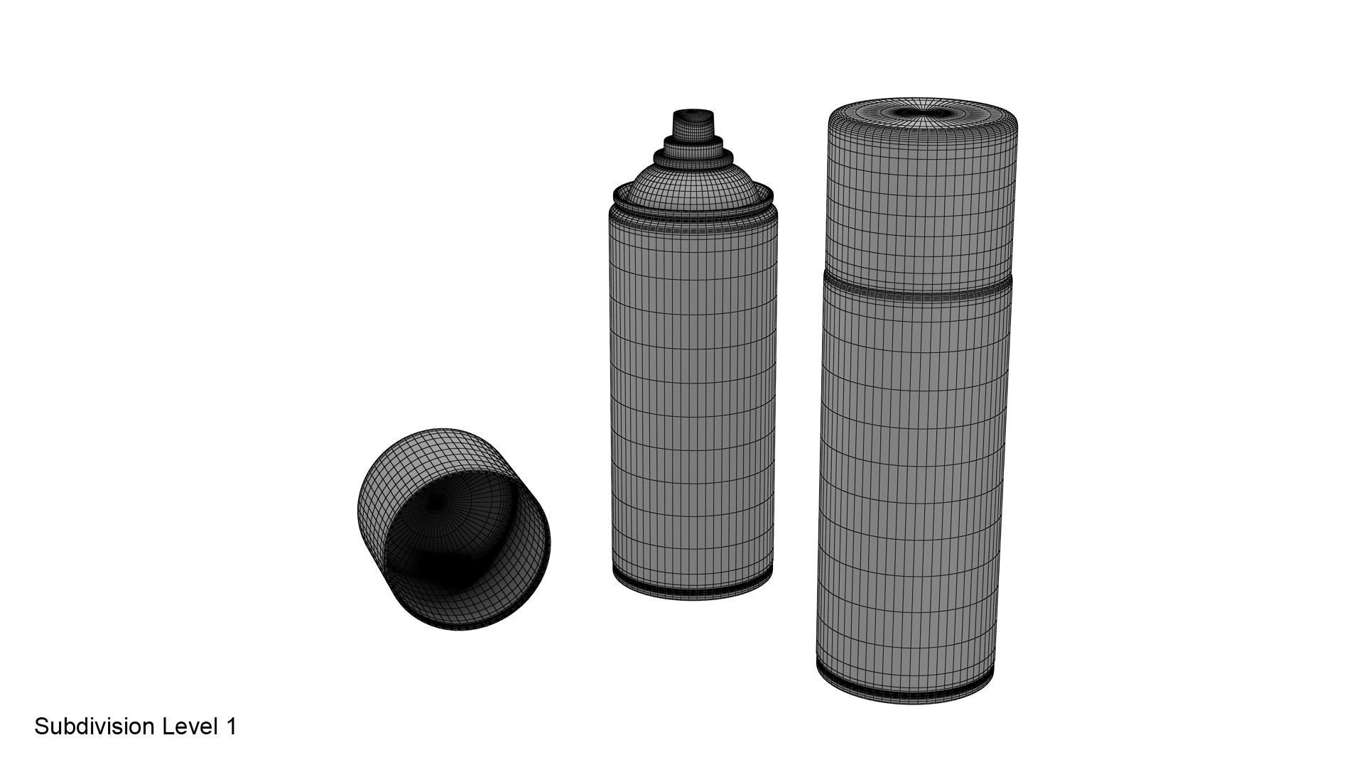 Spray paint can 3D model | CGTrader