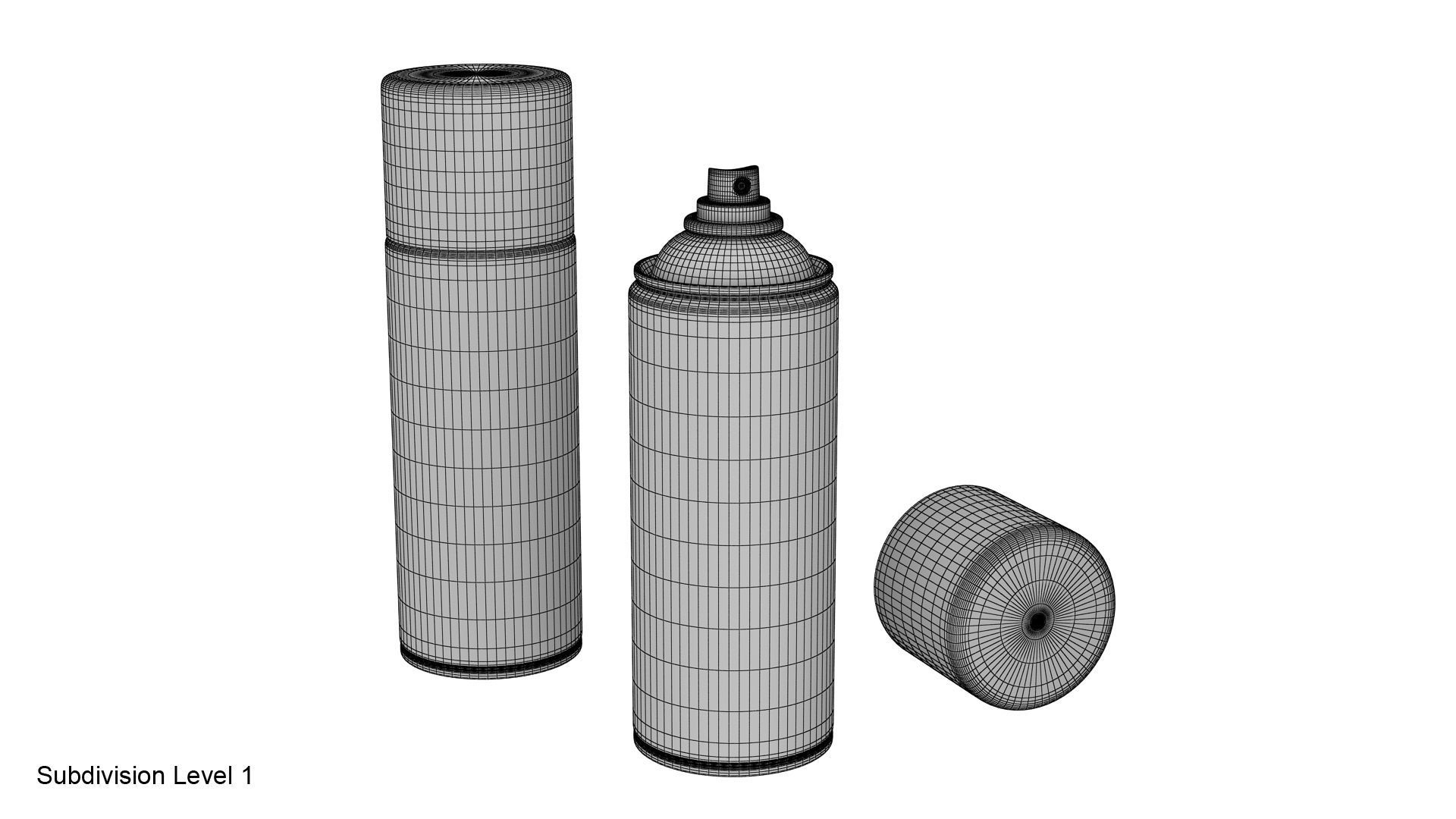 Spray paint can 3D model | CGTrader