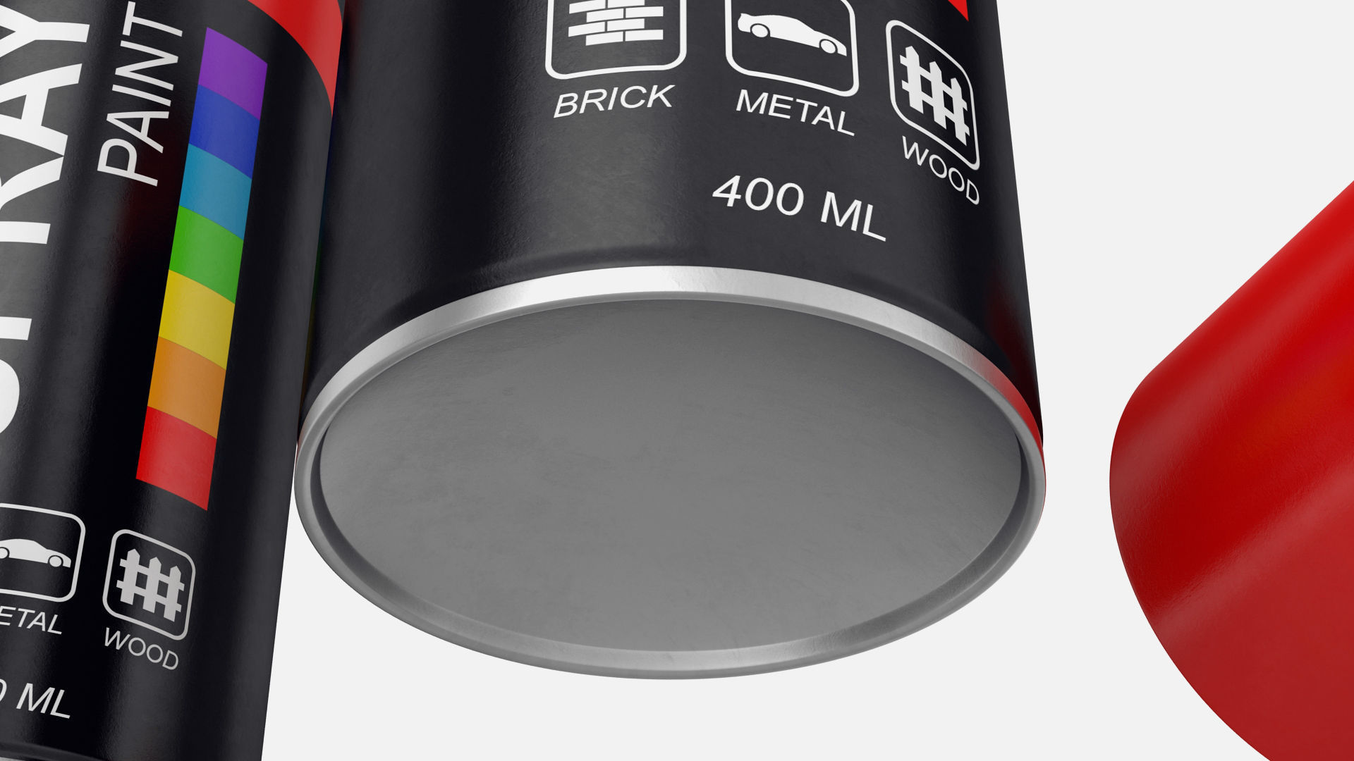 Spray paint can 3D model | CGTrader