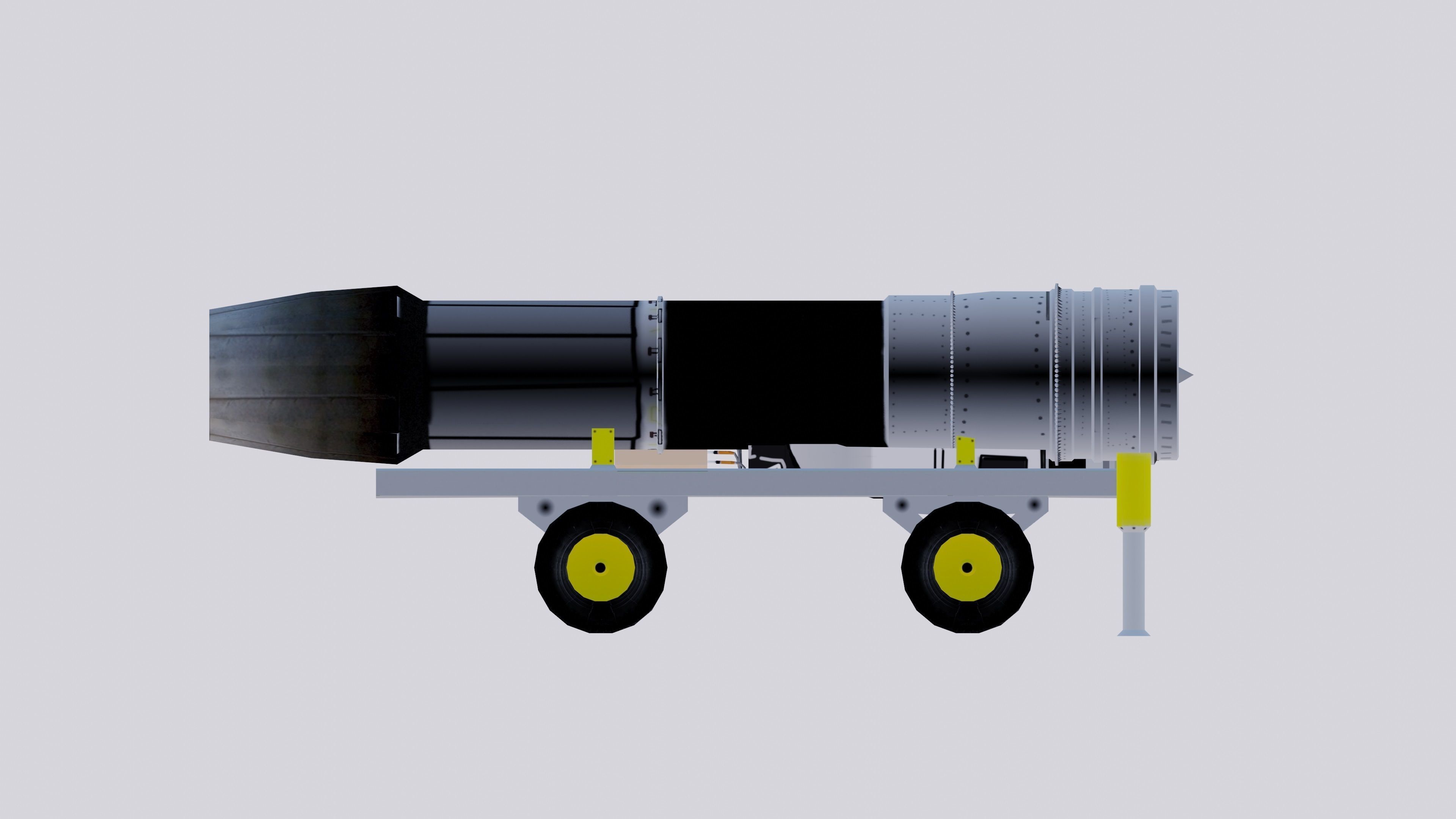 General Electric F414 3D model | CGTrader