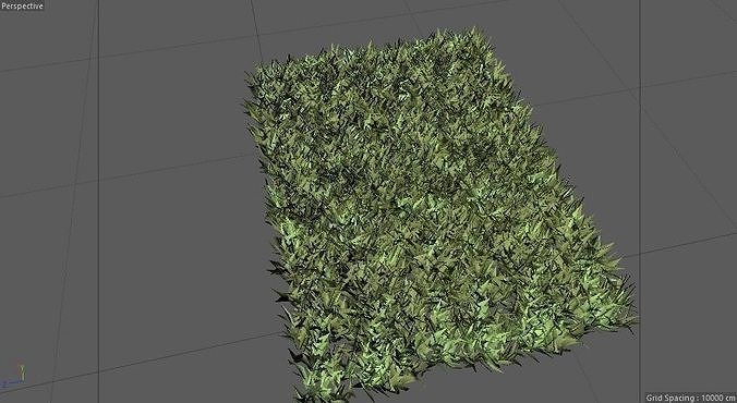 Shortgrass grass free 3D model | CGTrader