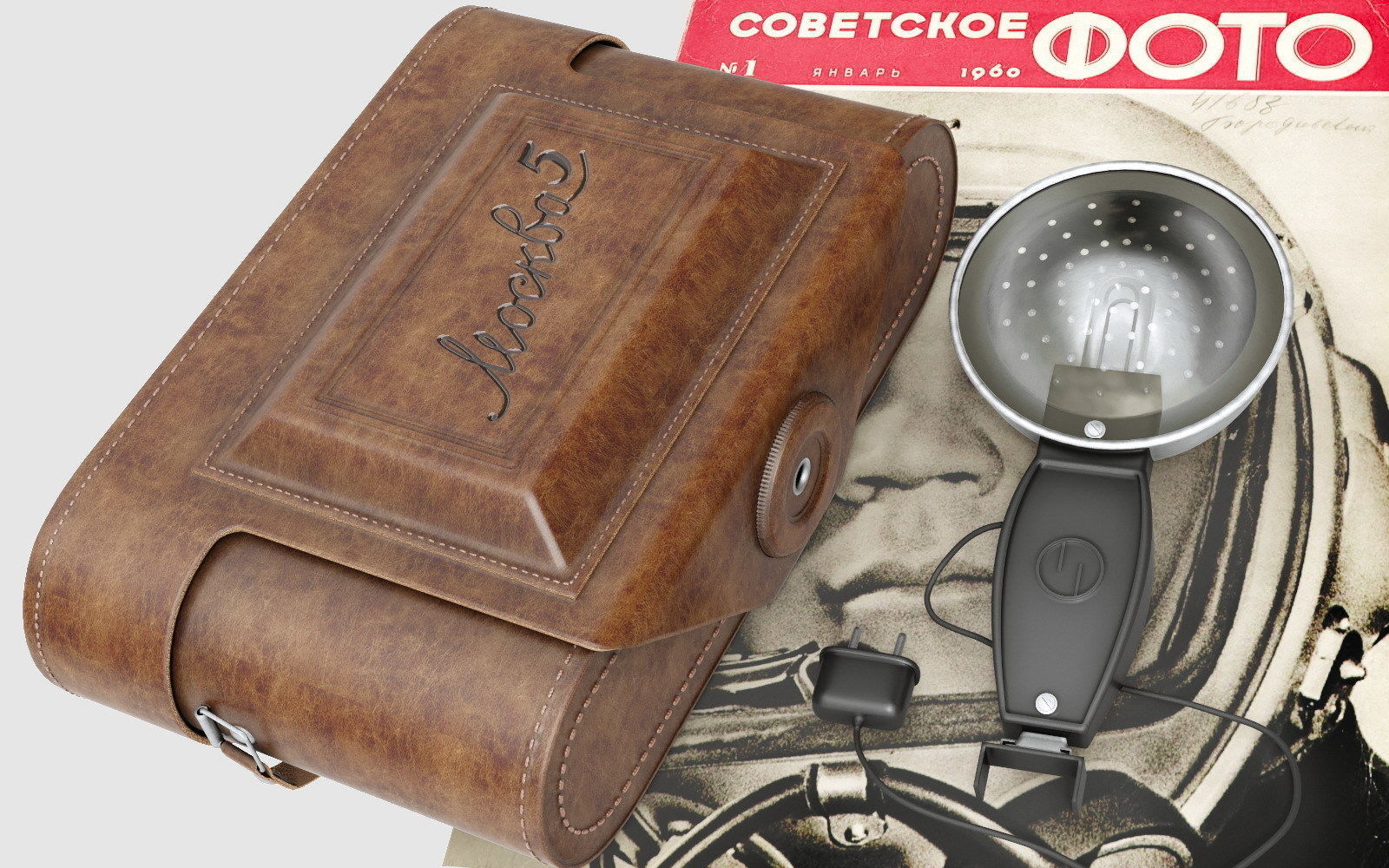 MOSKVA-5 vintage camera 3D model | CGTrader